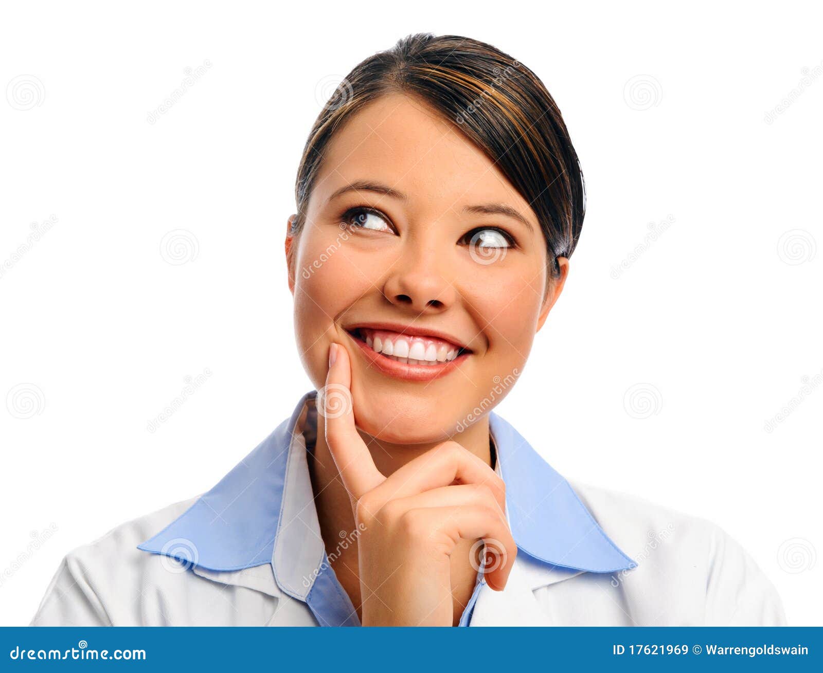 Medical doctor thinking stock image. Image of hygiene - 17621969