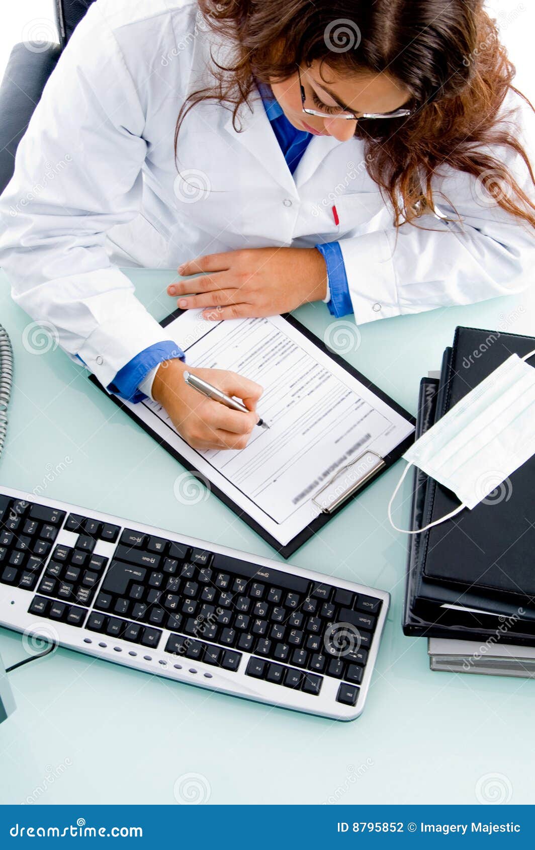MEDICAL DOCTOR Writing Subscription Stock Photo - Image of keys, doctor ...
