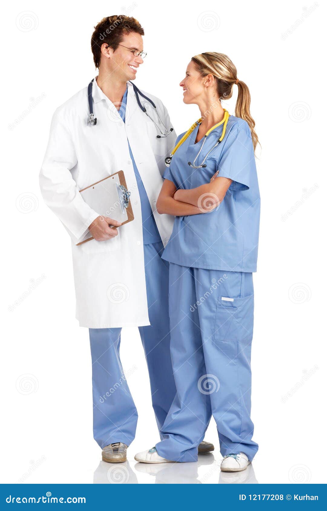 Medical doctors stock photo. Image of doctor, care, isolate - 12177208