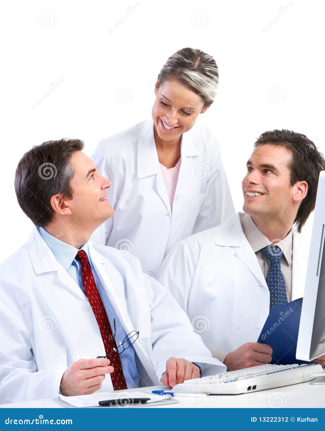 Medical doctors stock photo. Image of isolated, practitioner - 13222312