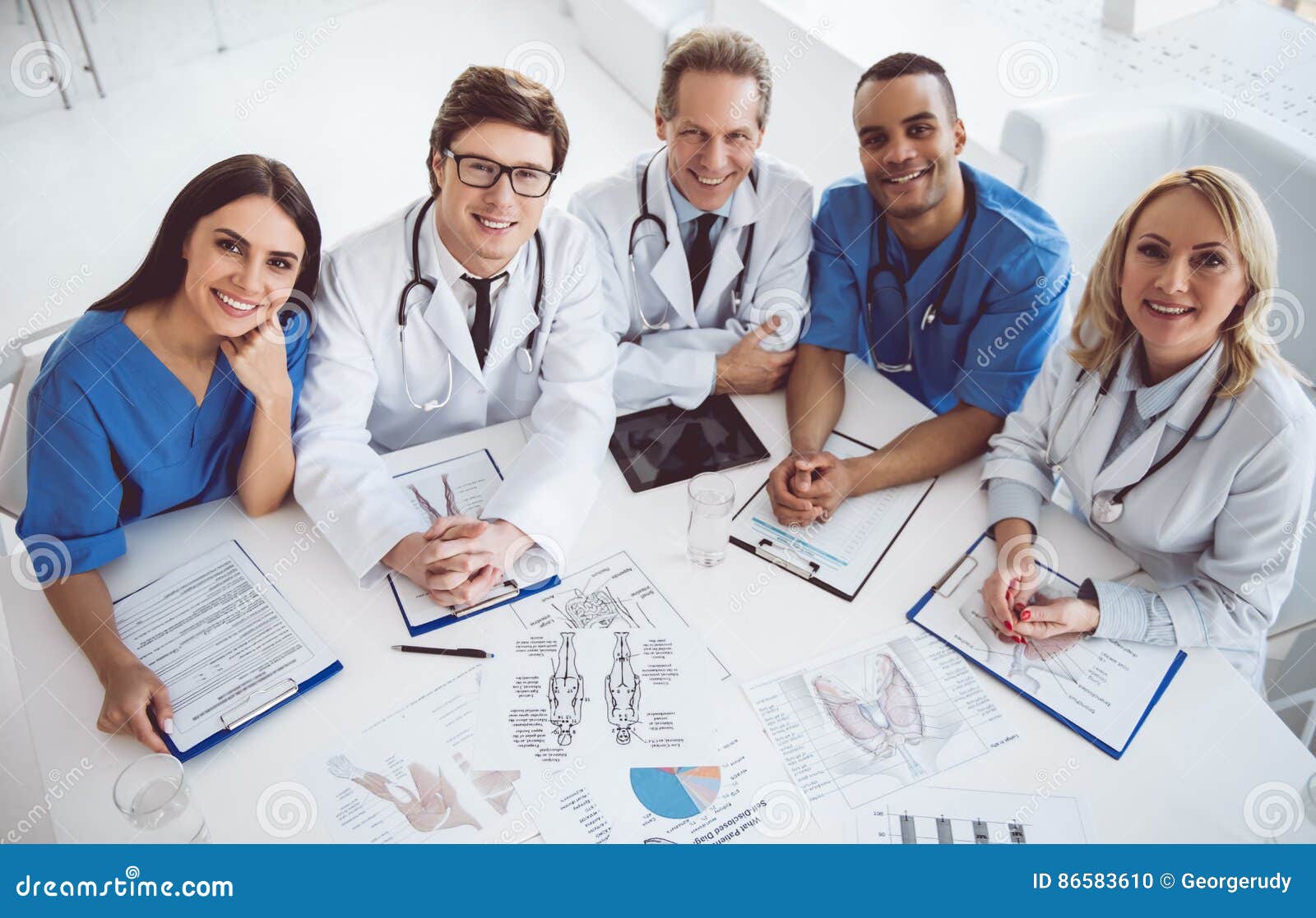 Medical Doctors at the Conference Stock Photo - Image of people, nurse ...