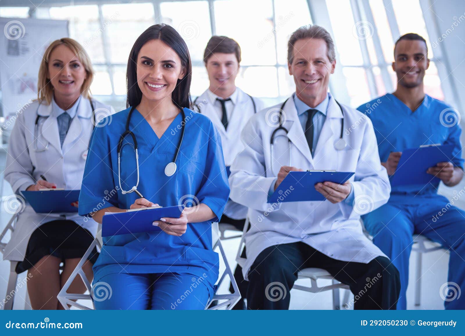 Medical Doctors at the Conference Stock Photo - Image of hospital ...