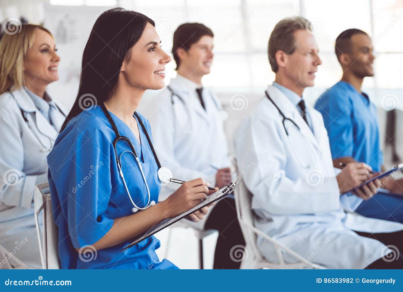Medical Doctors at the Conference Stock Photo - Image of medical ...