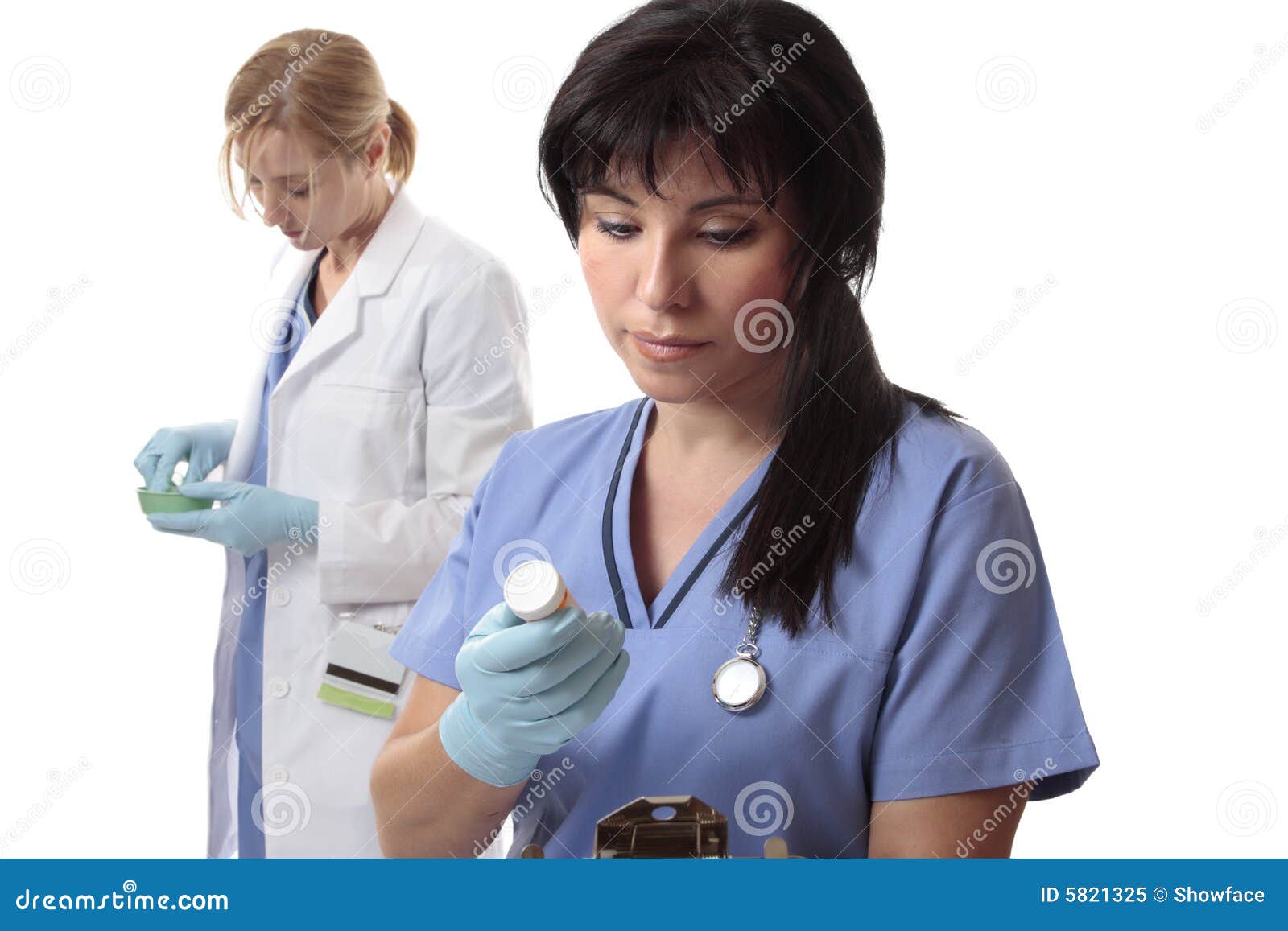 Medical doctors at work stock image. Image of isolated - 5821325