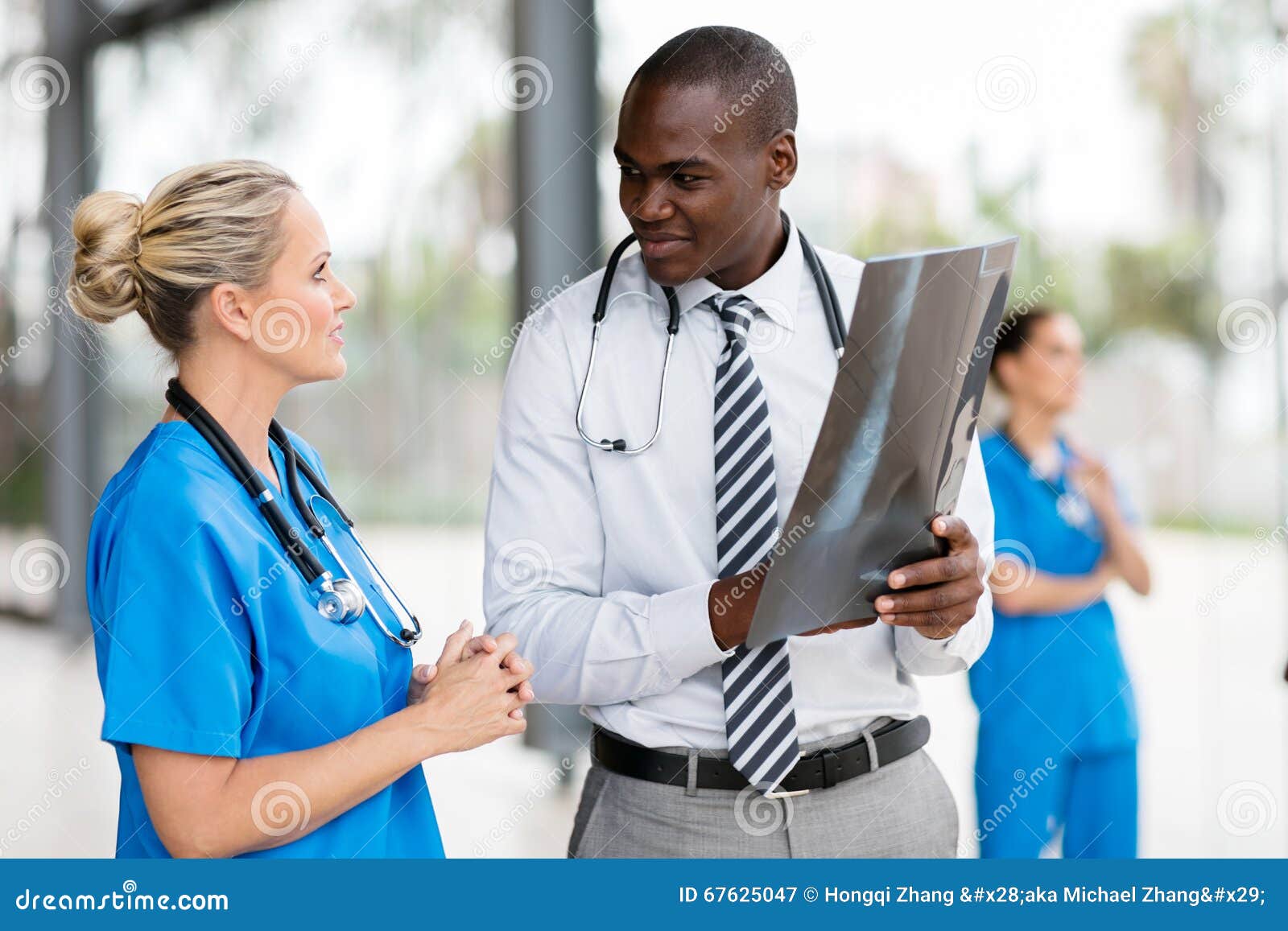 Medical Doctors Working Together Stock Image - Image of aged ...