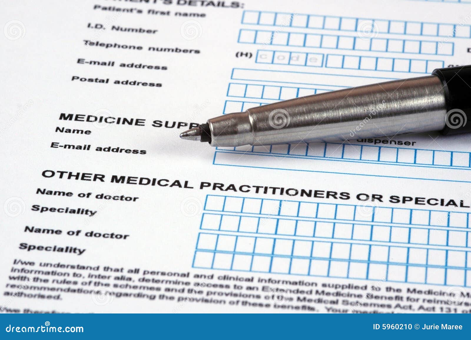 Medical Document. stock photo. Image of patient, document - 5960210
