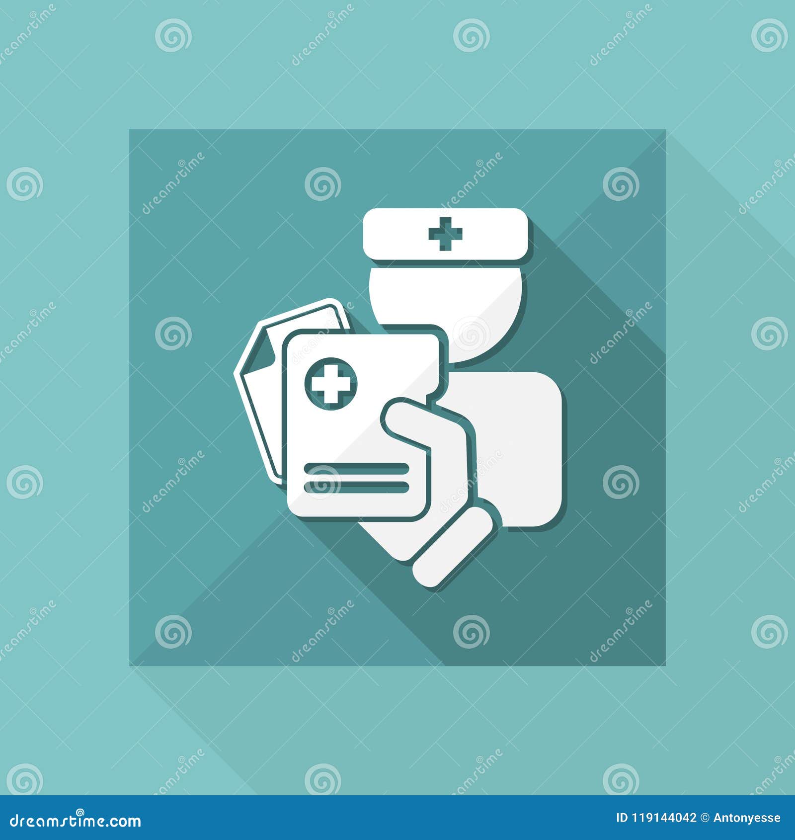 Medical document stock vector. Illustration of analyze - 119144042