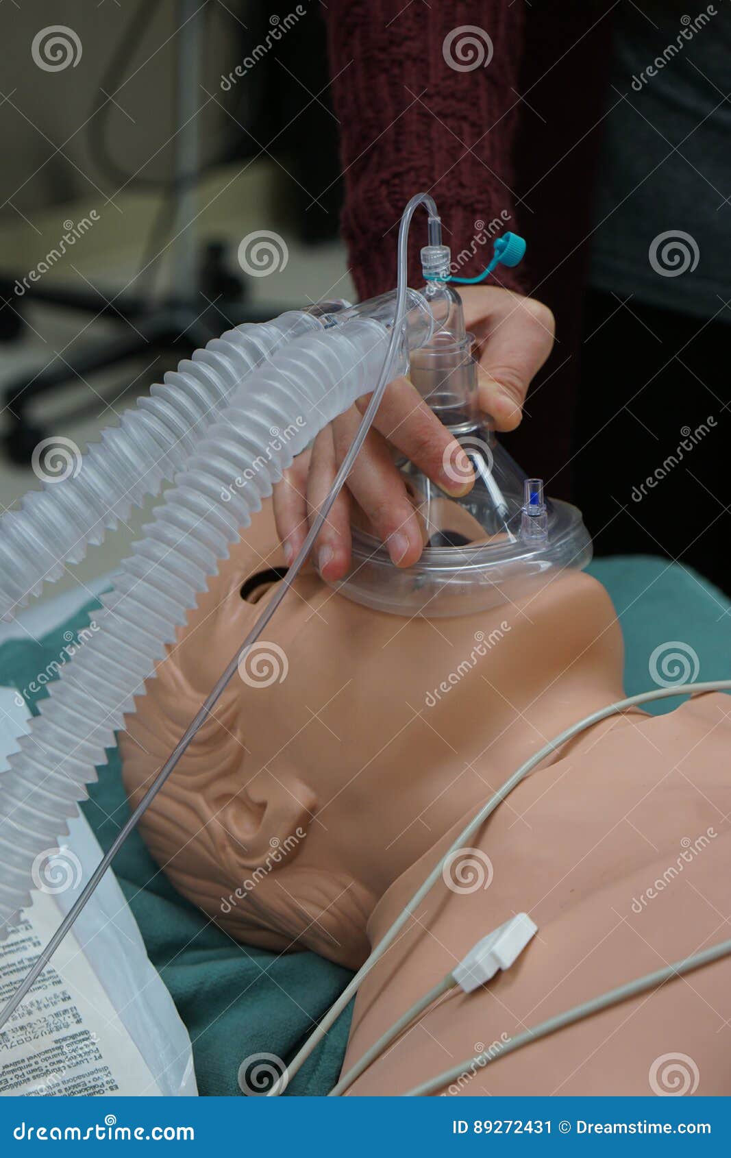 Medical Doll stock image. Image of tube, health, patient - 89272431
