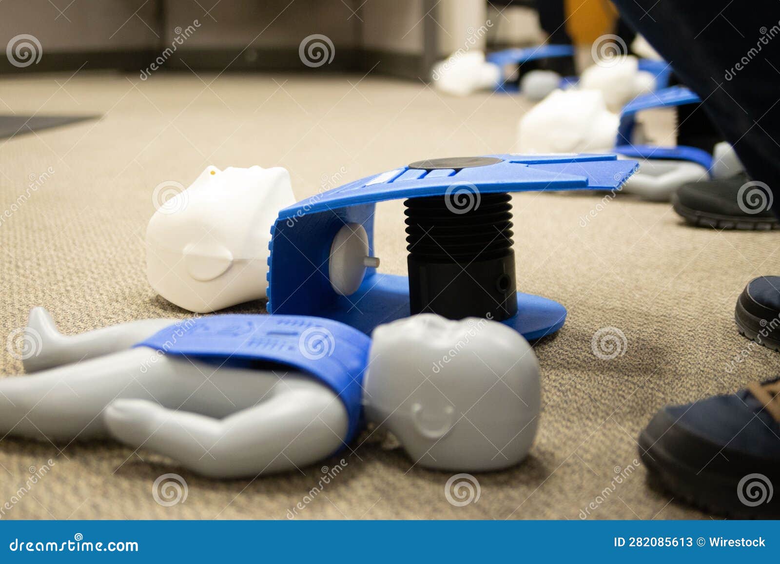 Medical Doll Used for Training and Demonstrating First-aid Techniques ...