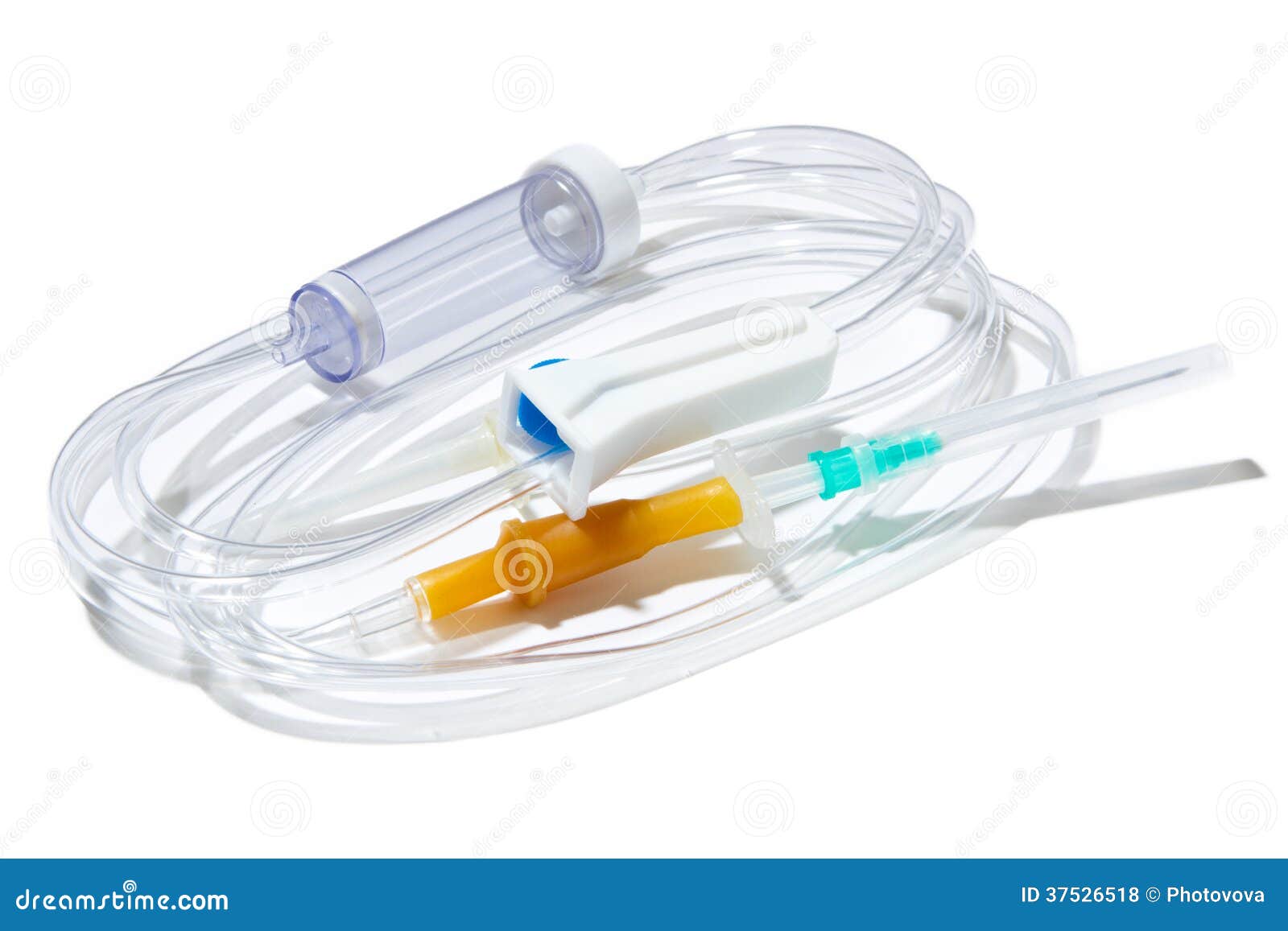 Medical Drip from the Needle Stock Photo - Image of isolated, addiction ...