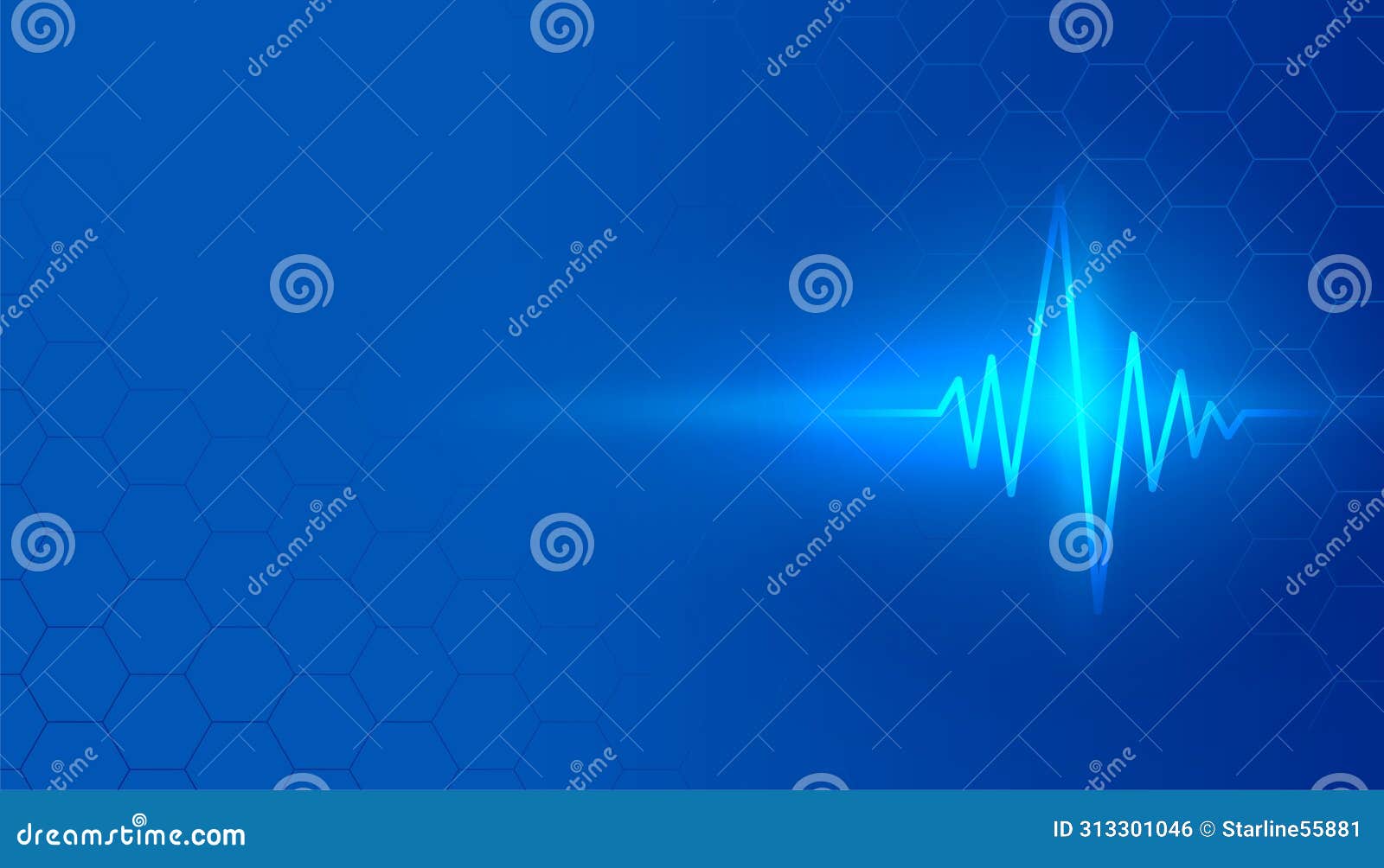 Electrocardiogram, ECG Background Stock Illustration | CartoonDealer ...