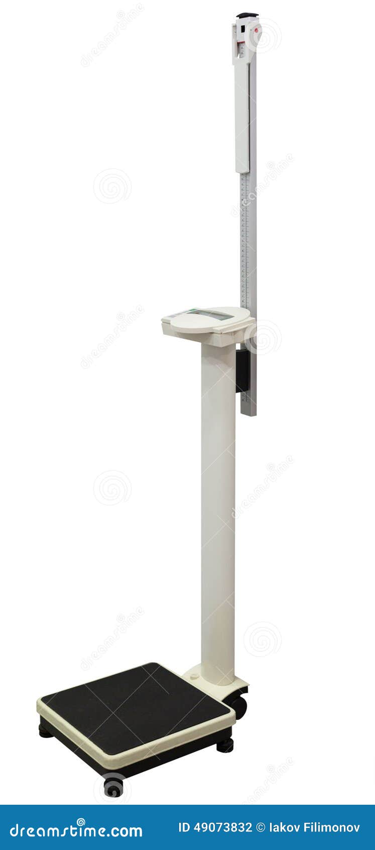 Medical Electronic Scale in Clinic Stock Photo - Image of digital ...