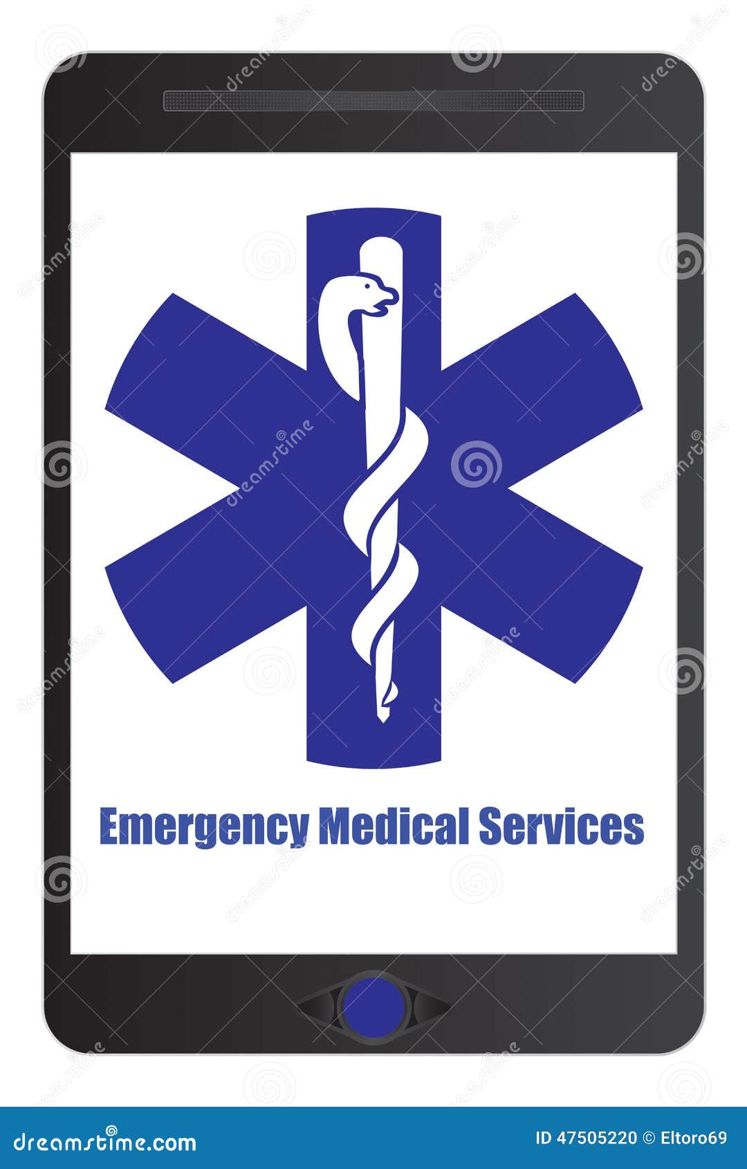 Medical emergency sign stock vector. Illustration of icon - 47505220