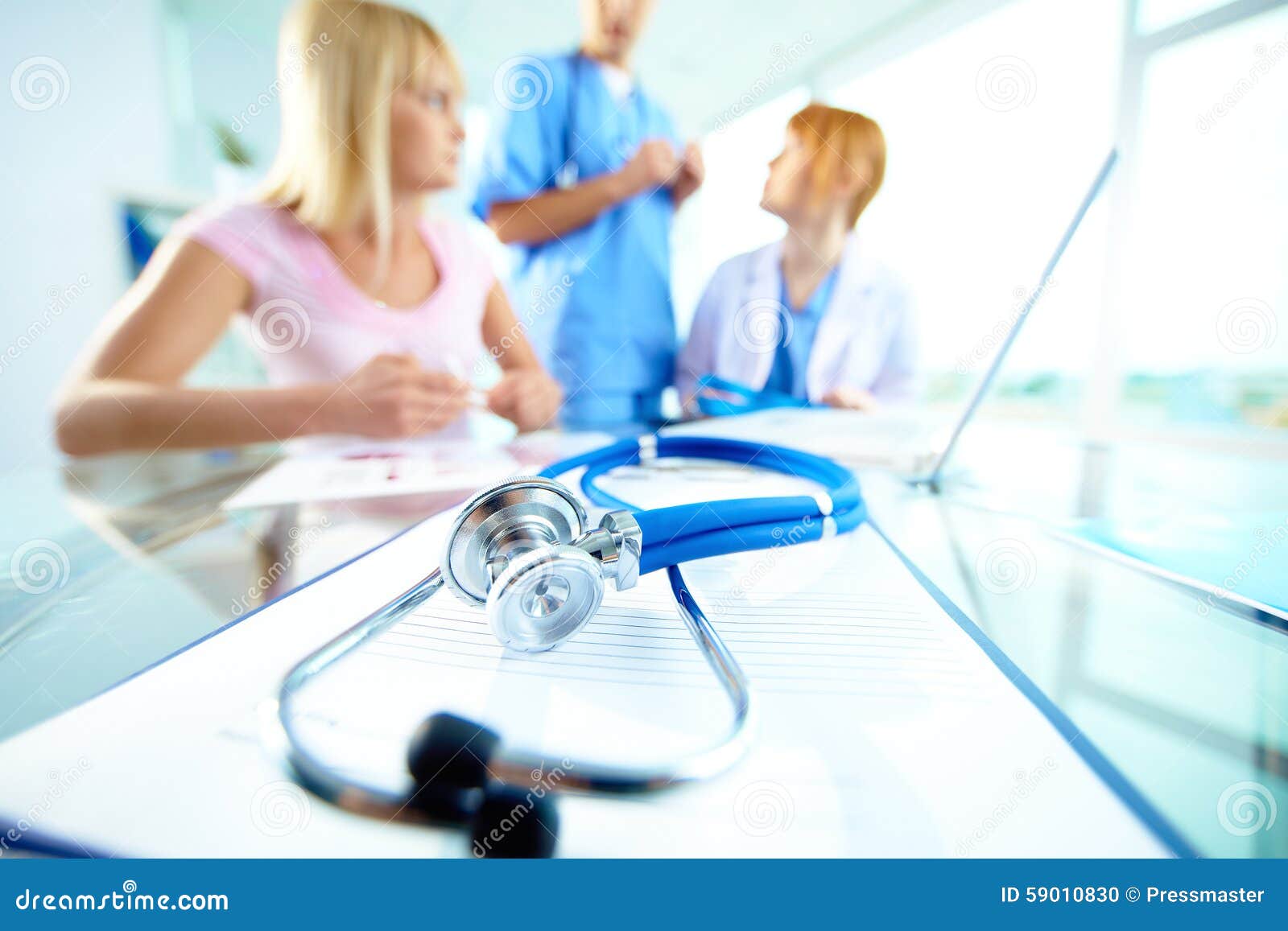 Medical environment stock photo. Image of communicating - 59010830