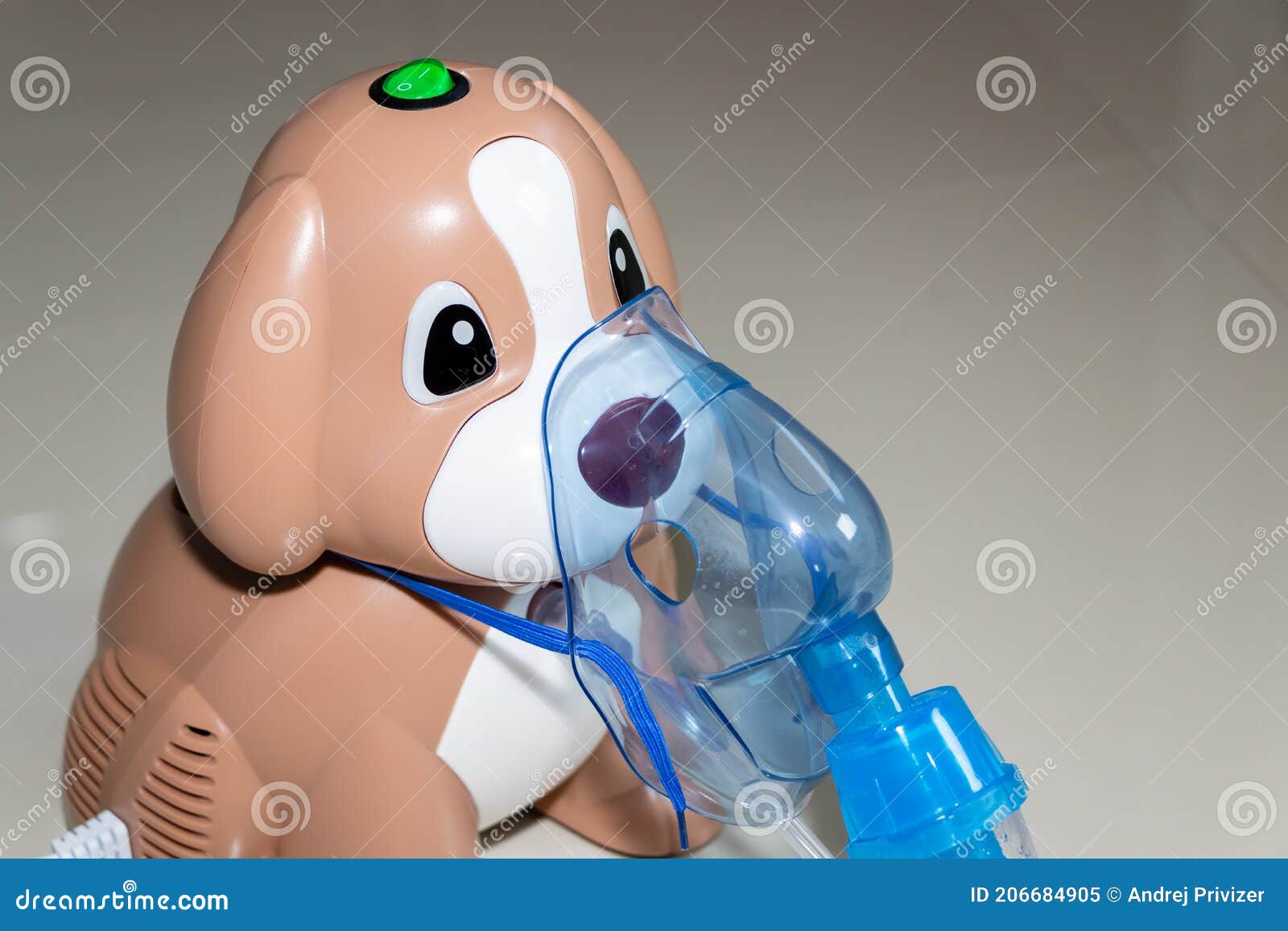 Medical Equipment. the Compressor Nebulizer Pet Shaped Stock Image ...