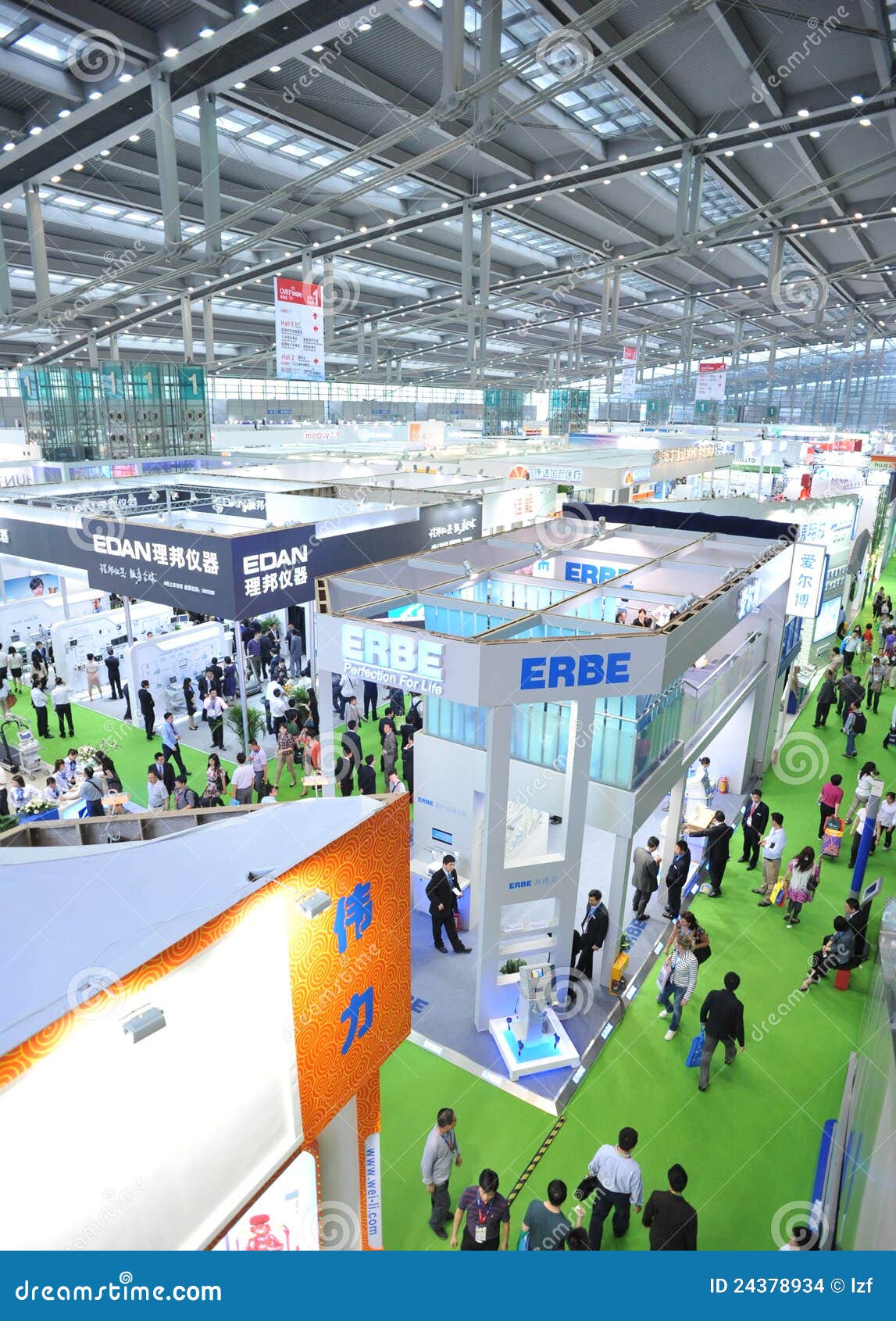 Medical equipment fair editorial stock image. Image of integrated ...