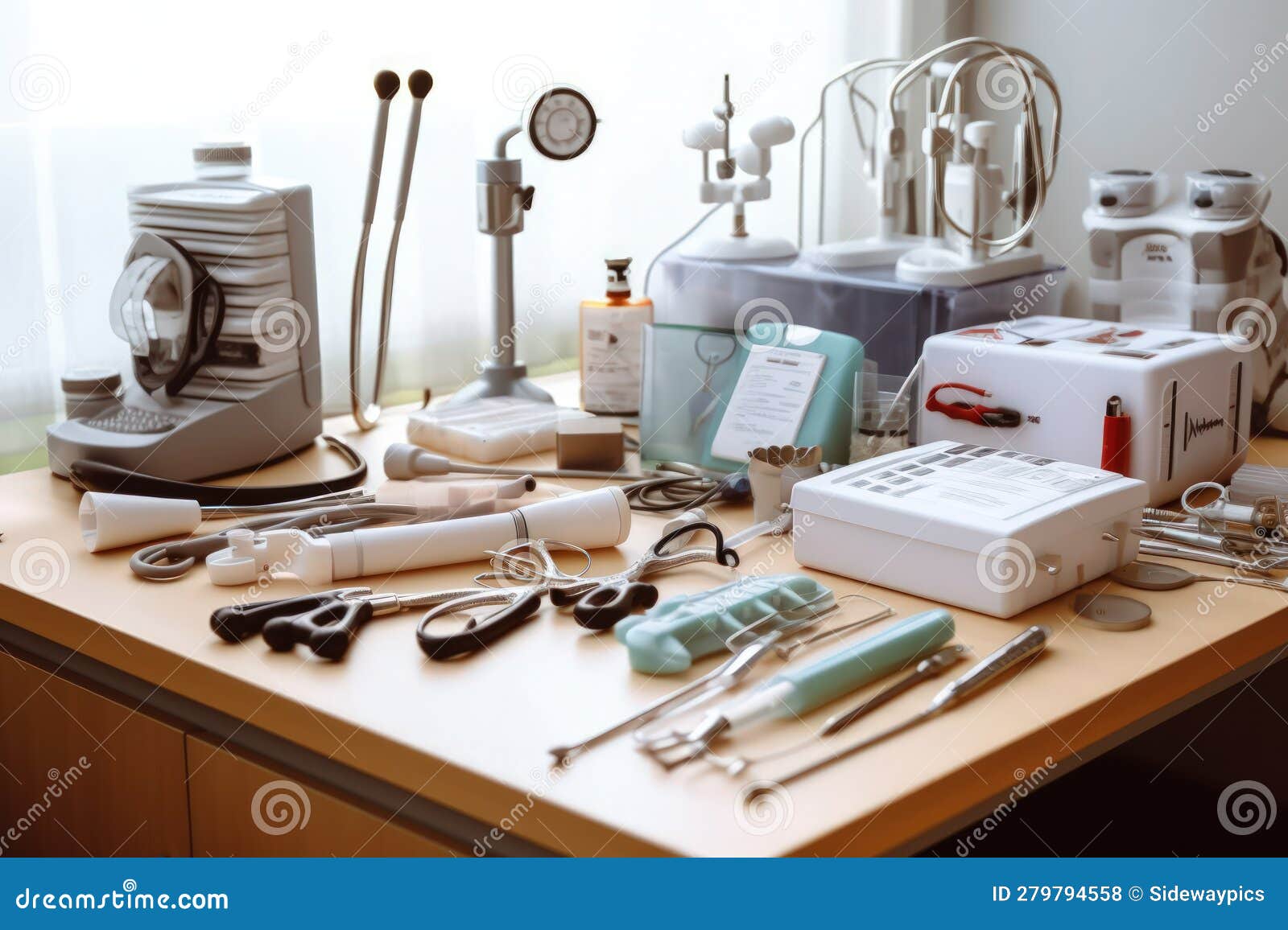 Medical Equipment - Generative AI Stock Photo - Image of diagnostic ...
