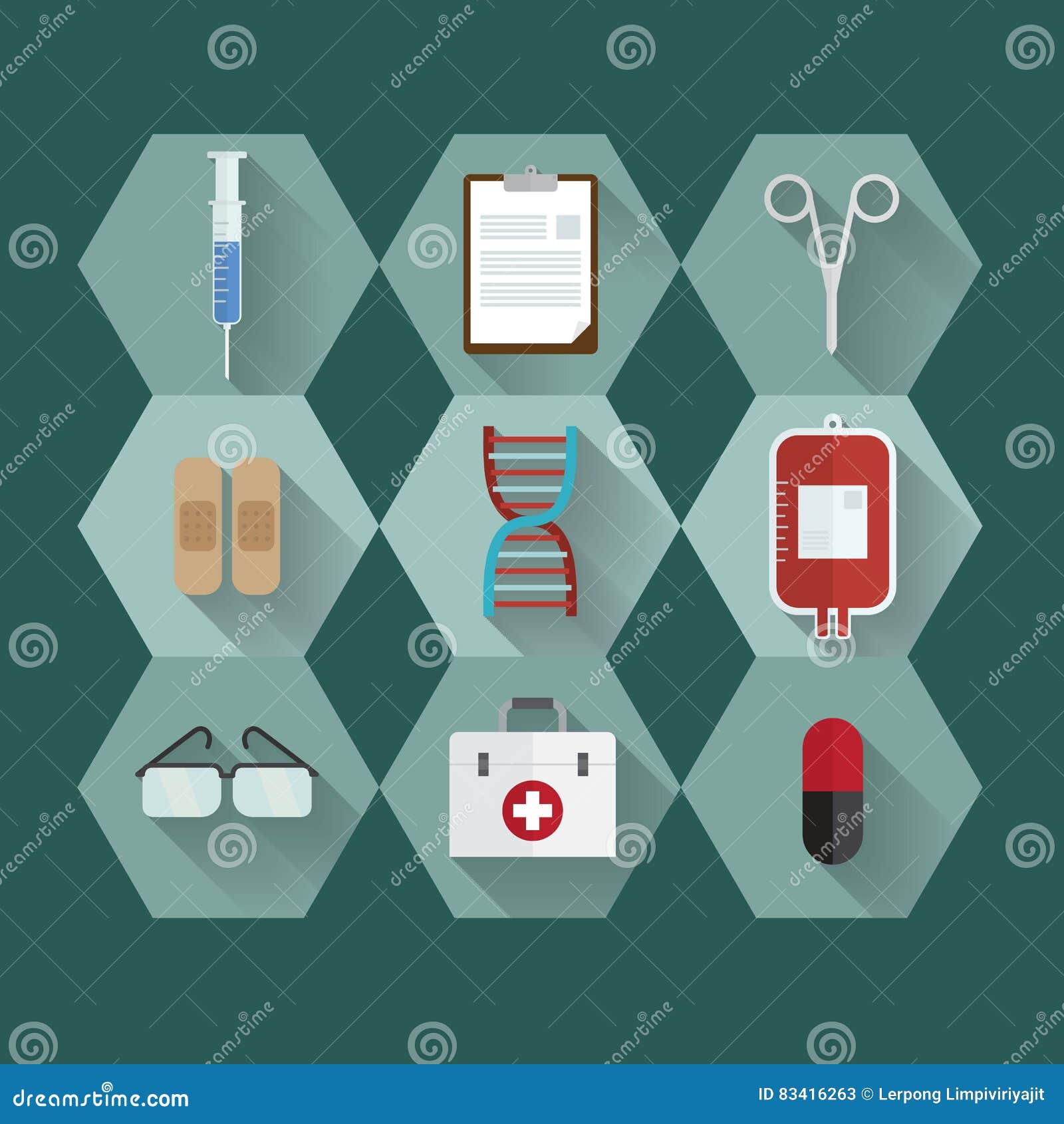 Medical Equipment Icons Set Stock Vector - Illustration of medical ...