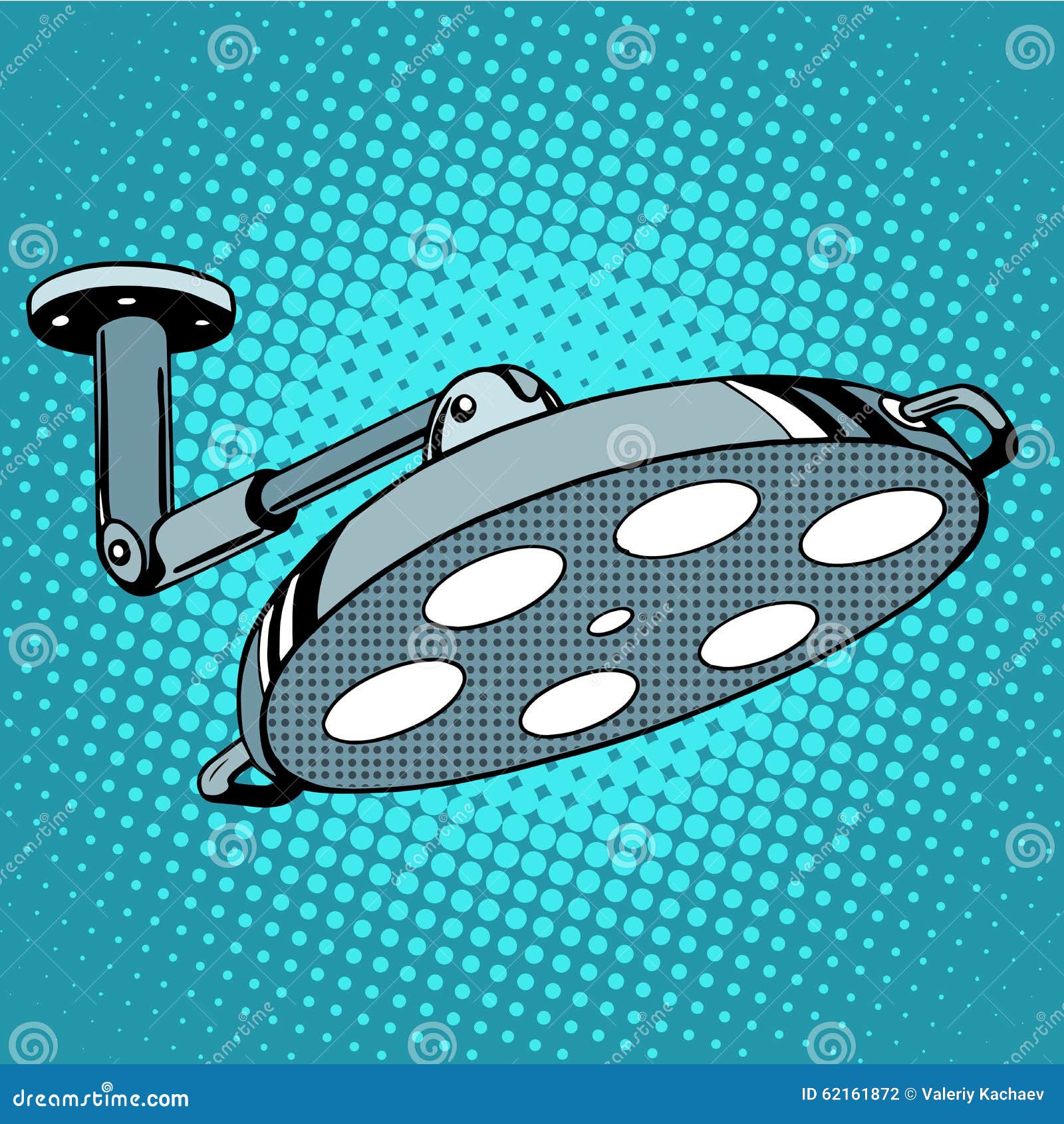 Medical Equipment Operating Light Stock Vector - Illustration of health ...