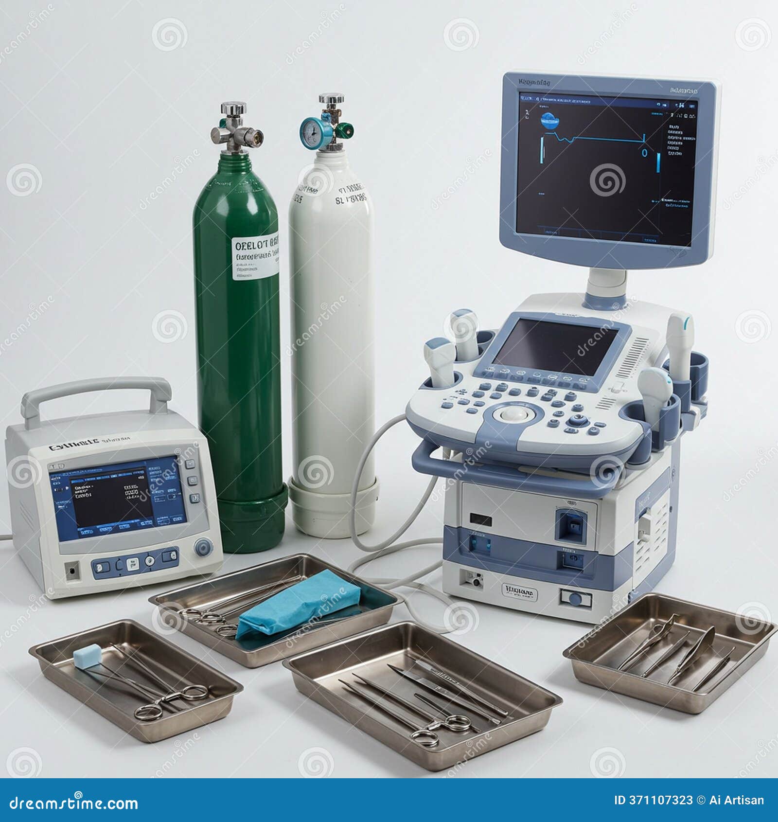 Ultrasound Side Lobe Artifacts Sonography Diagram Illustration ...