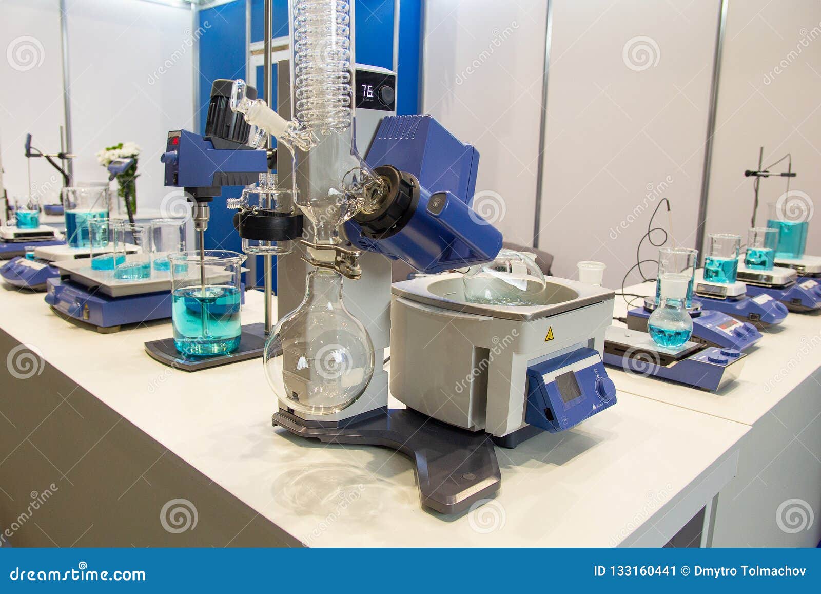 Medical Equipment for Sterilization on the Table Stock Image - Image of ...