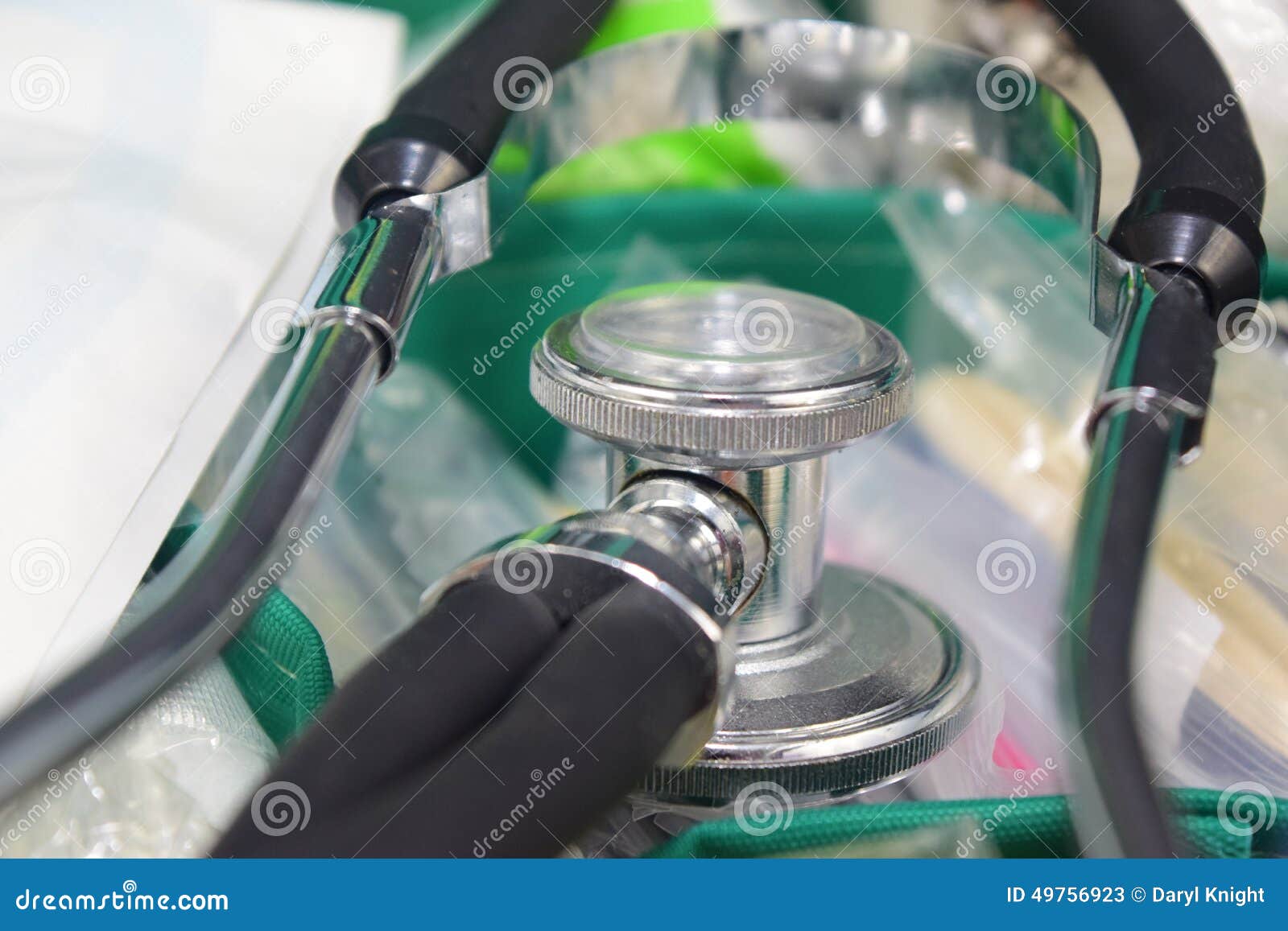 Medical Equipment - Stethoscope Stock Image - Image of stethoscope ...