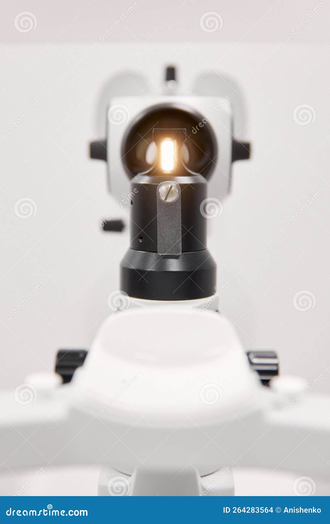 Medical Equipment for Vision Diagnostics in a Bright Office Stock Photo ...