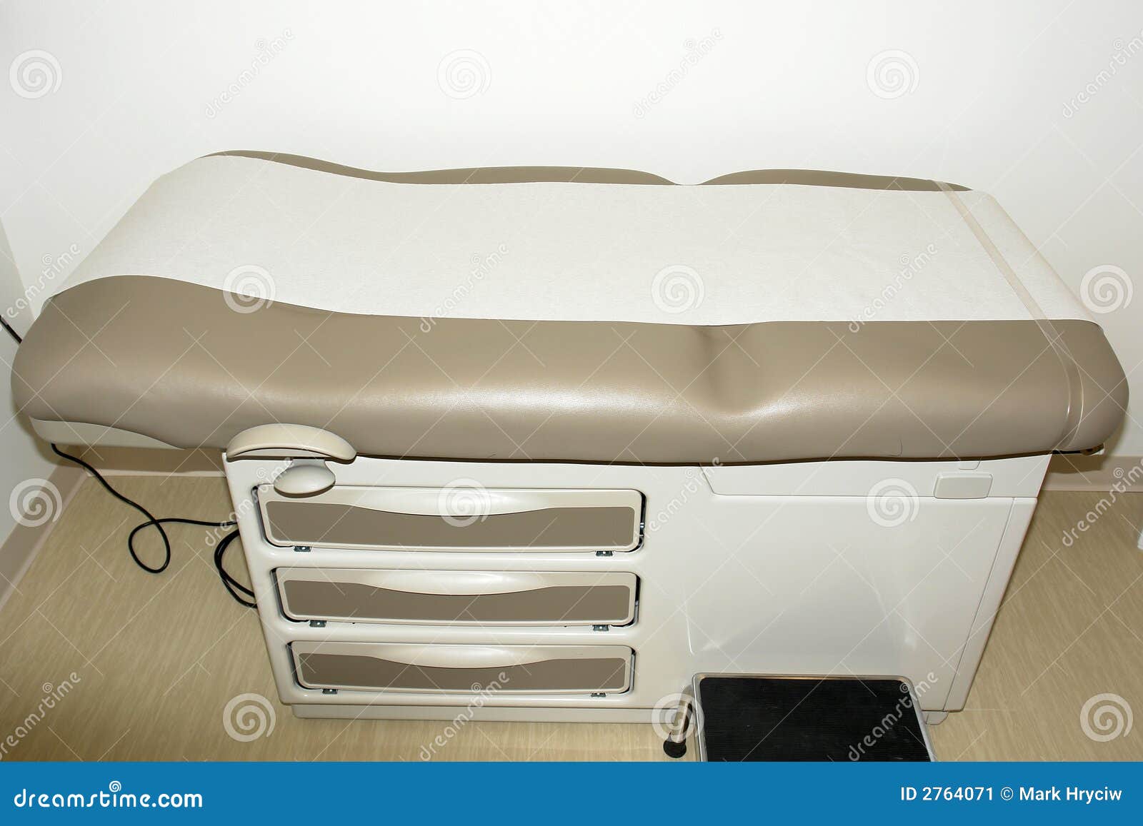 Medical Exam Table stock image. Image of pressure, exam - 2764071
