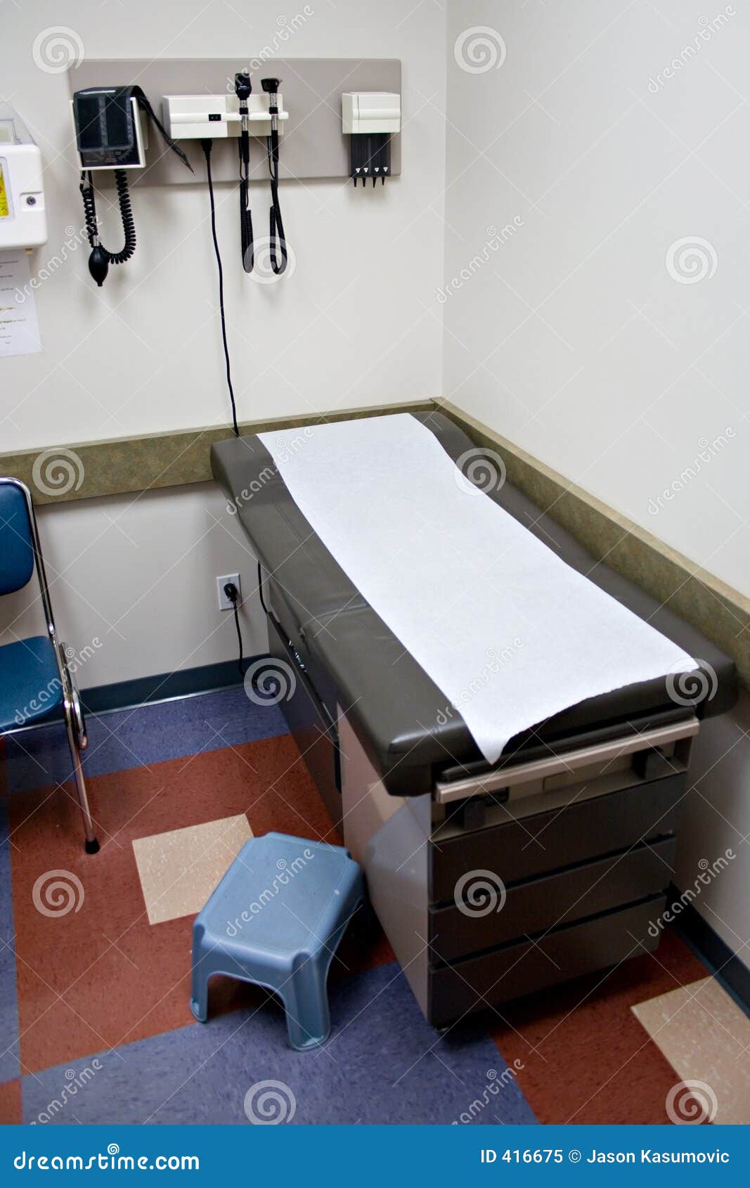 Medical Examination Room stock image. Image of otoscope - 416675