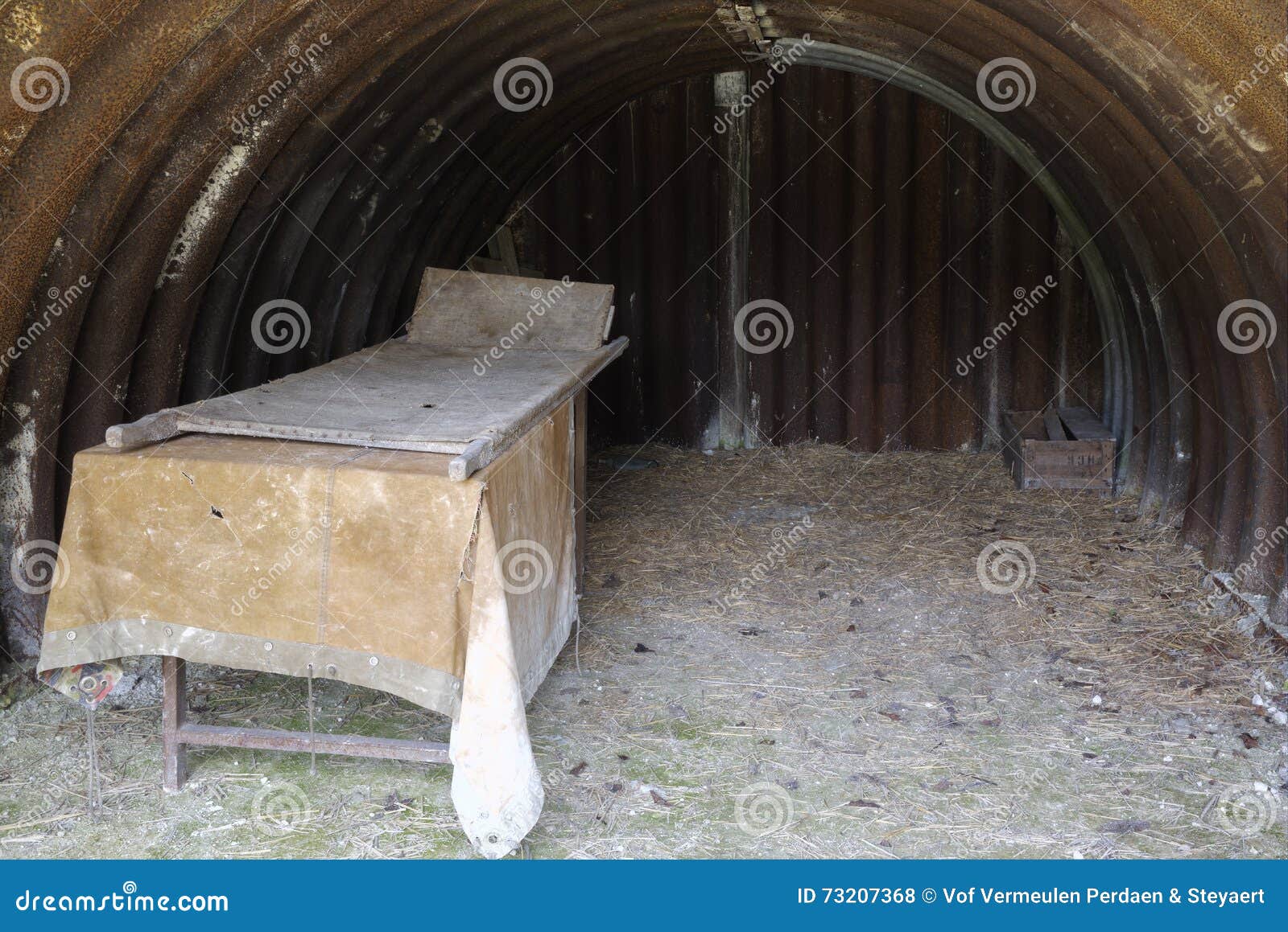 Inside One Of The Big Dig Trenches At The Ice Age Fossils Nevada State ...