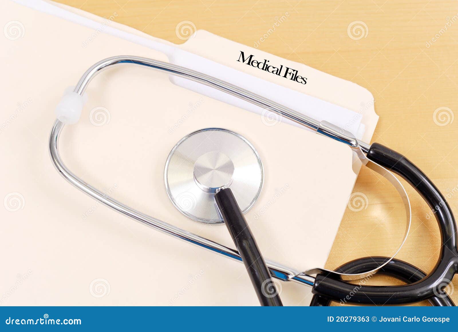 Medical File Folder stock image. Image of health, doctor - 20279363