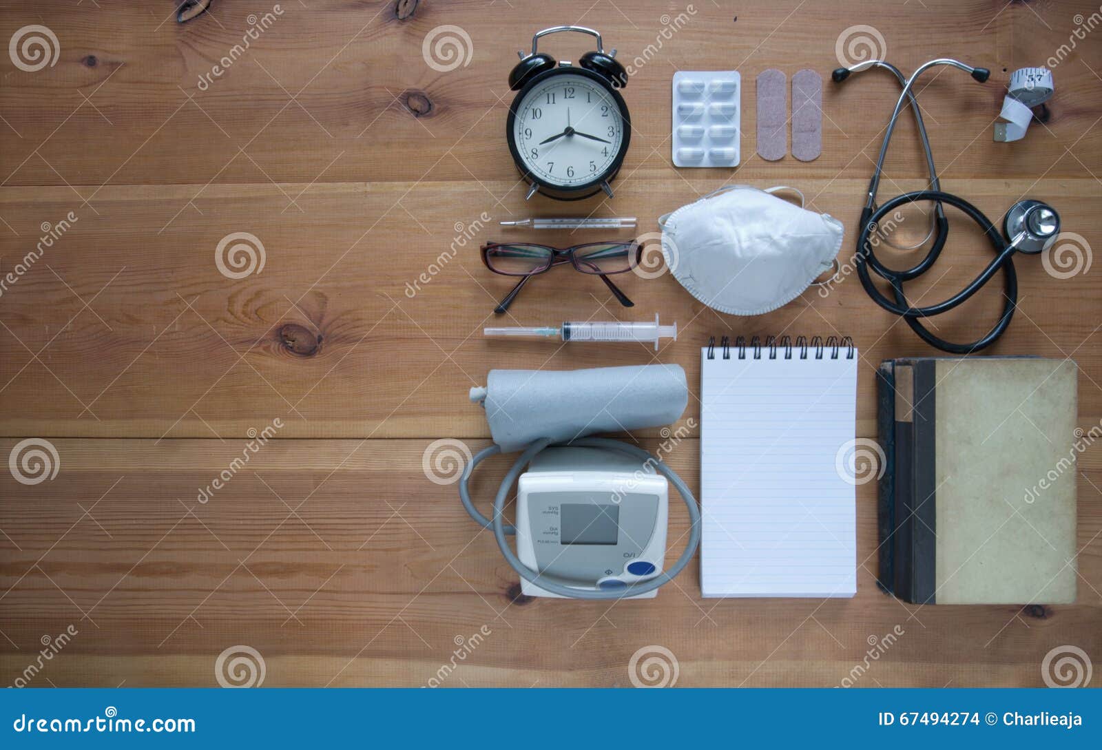 Medical Flat Lay Background Stock Photo - Image of capsule, doctor ...