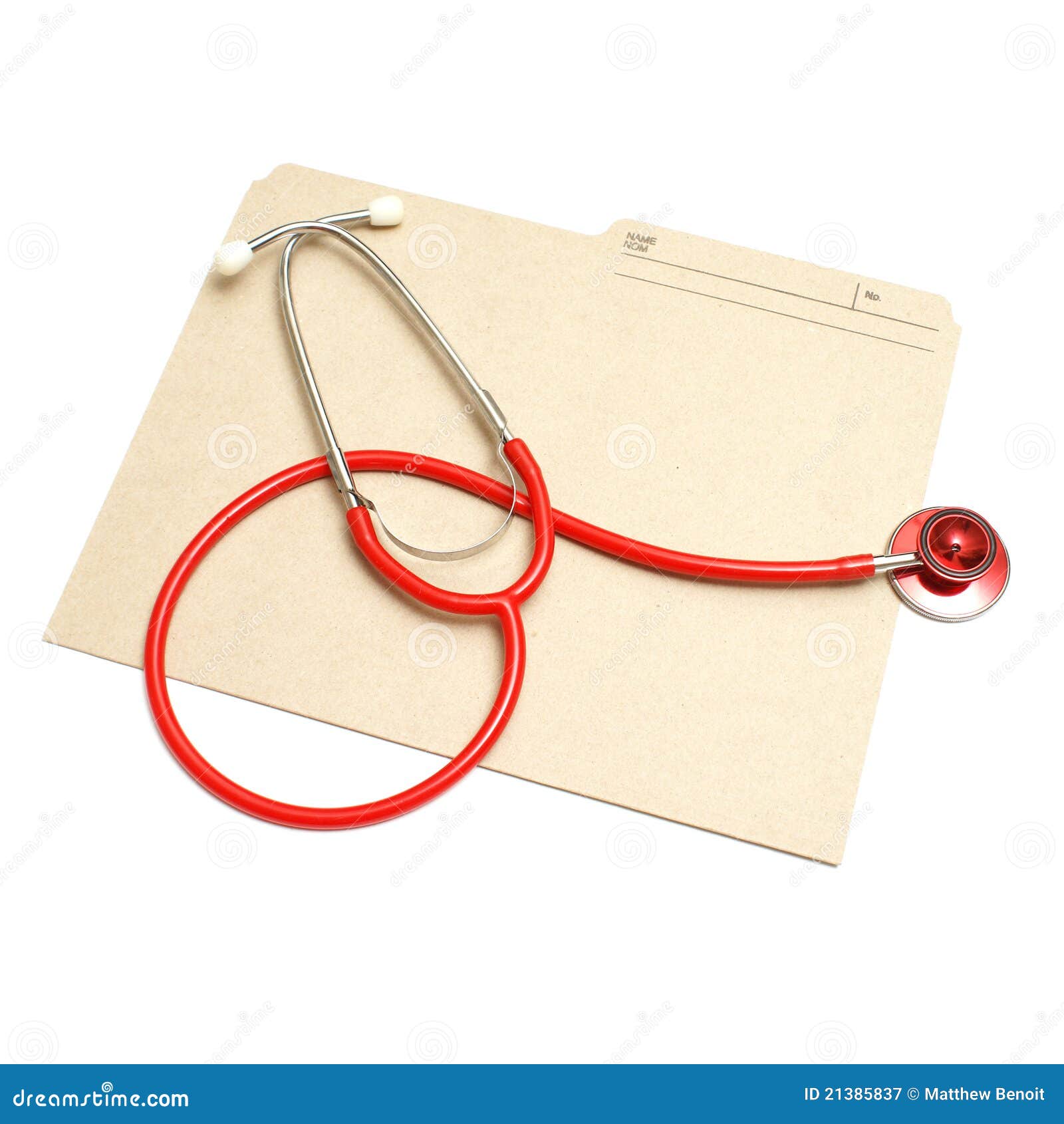 Medical Folder stock image. Image of file, occupation - 21385837