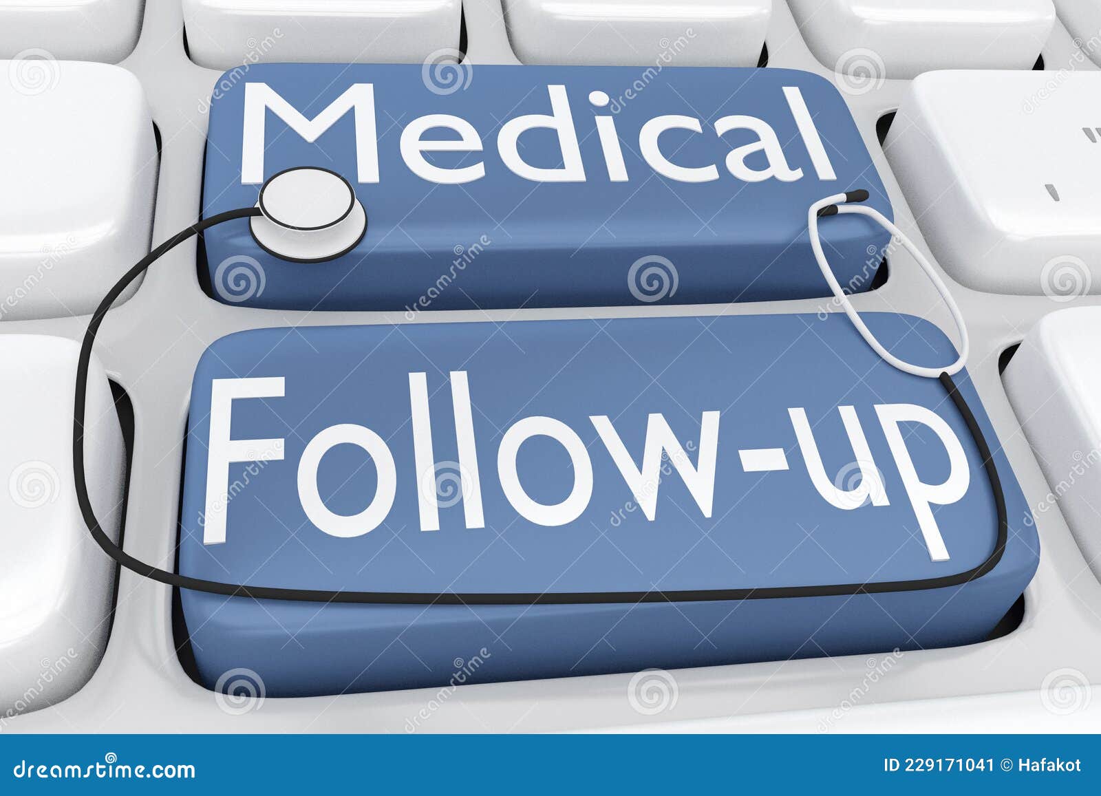 Medical Follow-up concept stock illustration. Illustration of care ...