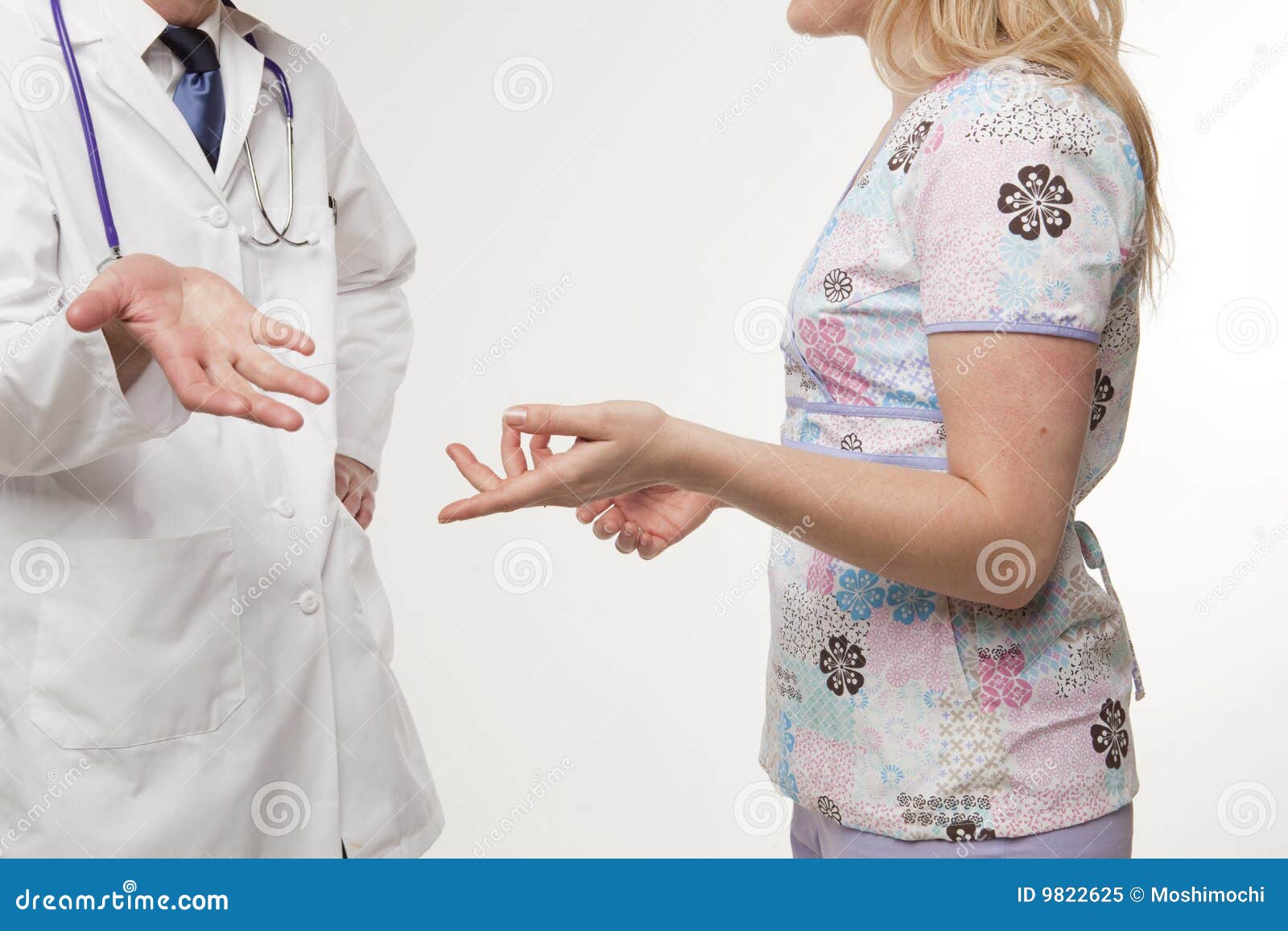 Medical gestures stock image. Image of adult, consultant - 9822625