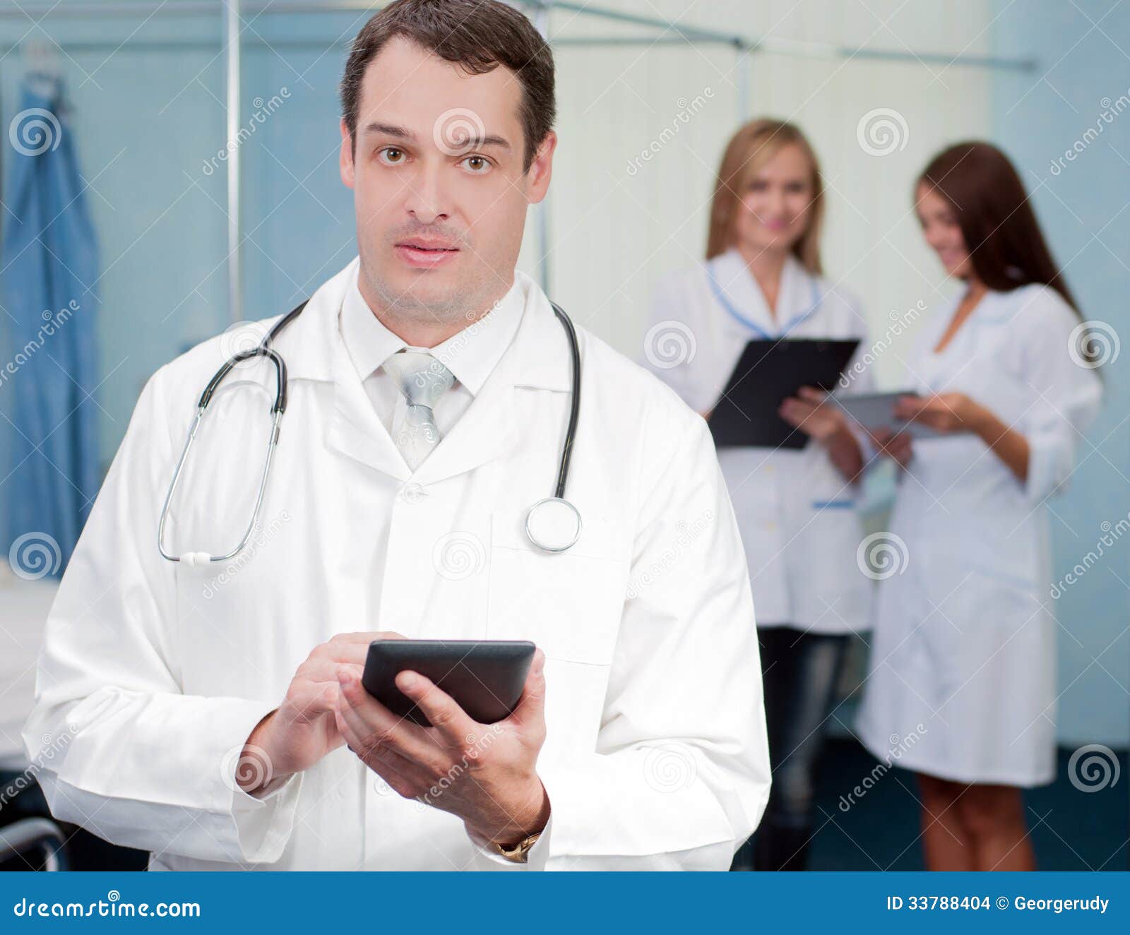 Medical stock photo. Image of beauty, male, medical, portrait - 33788404