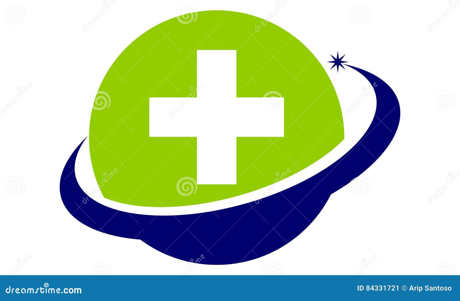 Medical Health Solutions Center Stock Vector - Illustration of cross ...