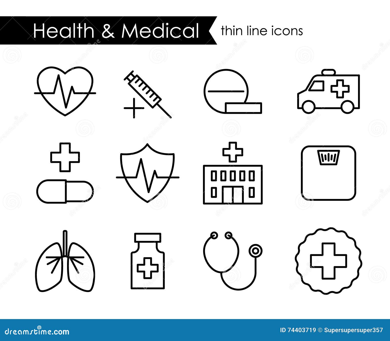 Medical and Health Thin Line Icon Set Stock Vector - Illustration of ... Medical and Health Thin Line Icon Set Stock Vector - Illustration of ...