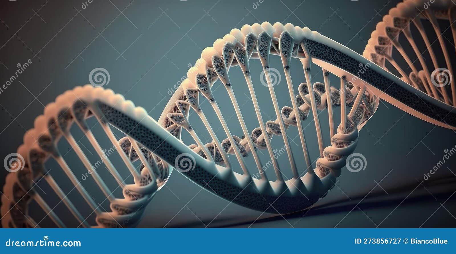 Medical Helix of DNA in Multiple Colors Stock Illustration ...