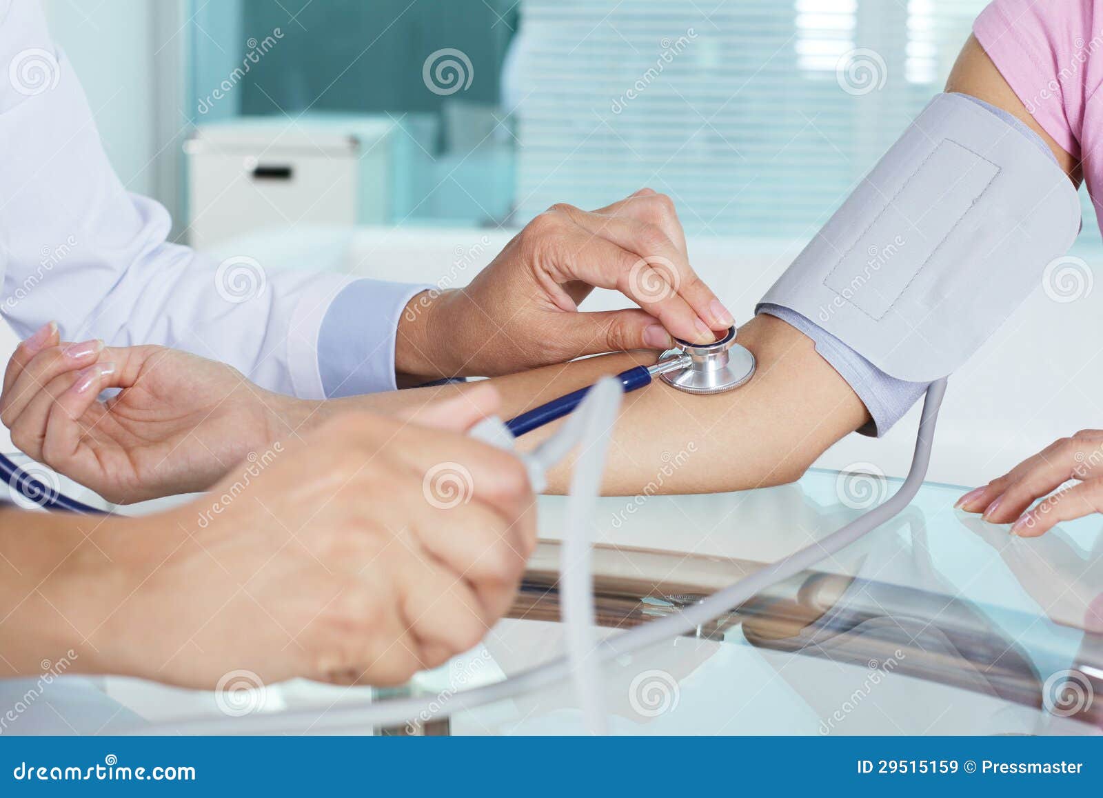 Medical help stock image. Image of checking, adult, device - 29515159