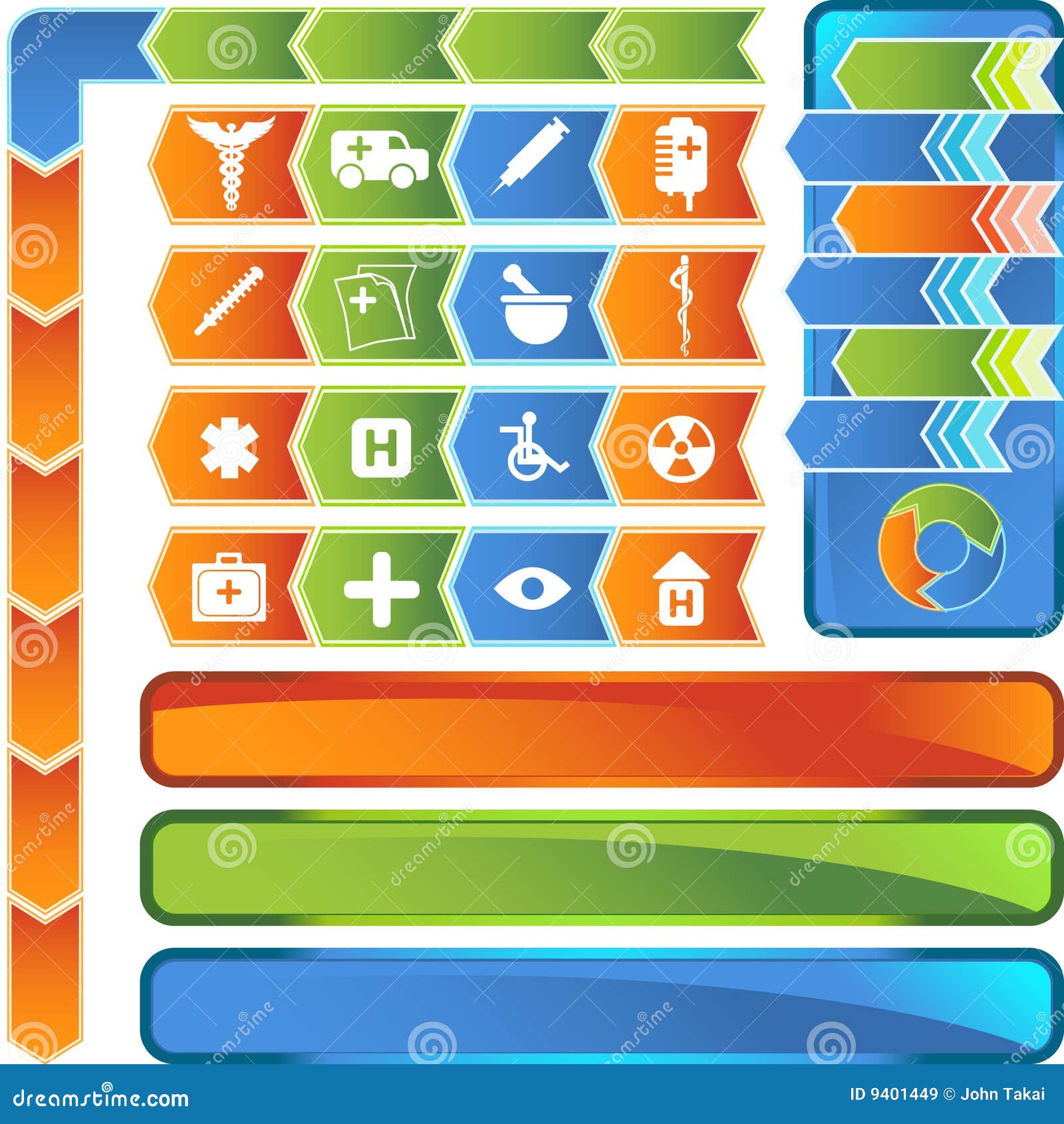 Chevron Chart Set Vector Illustration | CartoonDealer.com #51499320