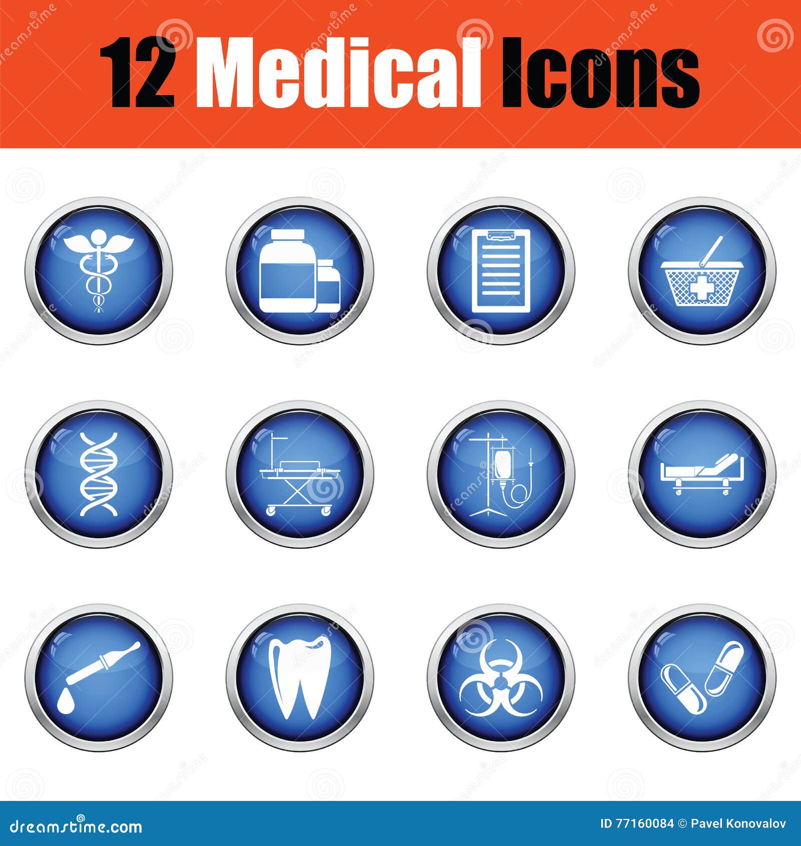 Medical icon set. stock vector. Illustration of care - 77160084