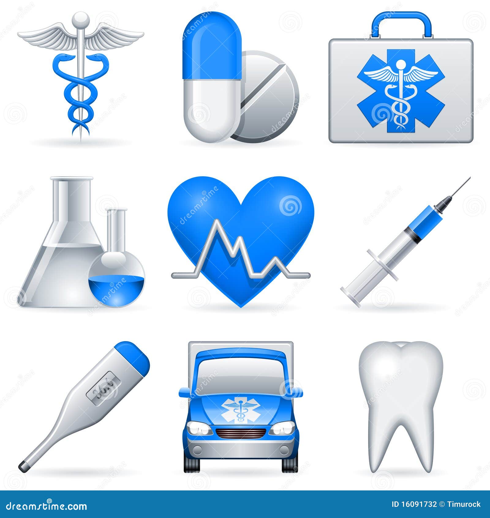 Blue Medical Icon