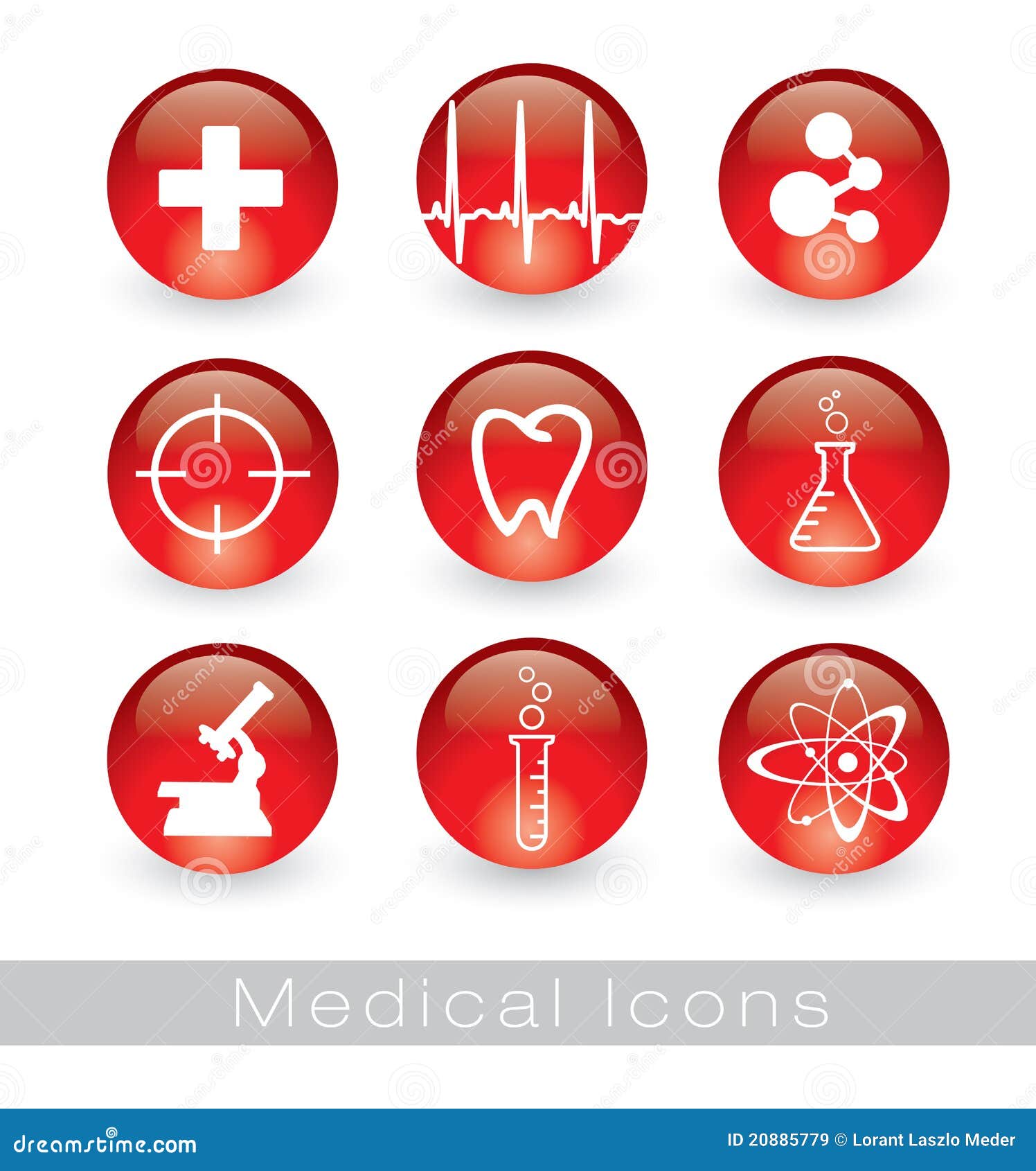 Medical Icons Royalty Free Stock Images - Image: 20885779