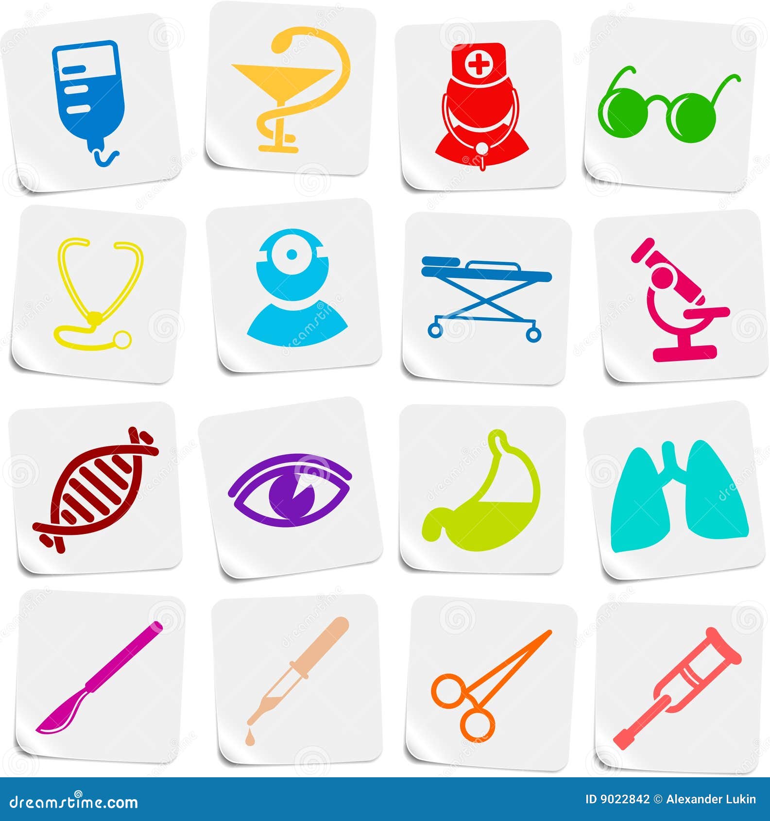 Medical icons stock vector. Illustration of design, medicine - 9022842
