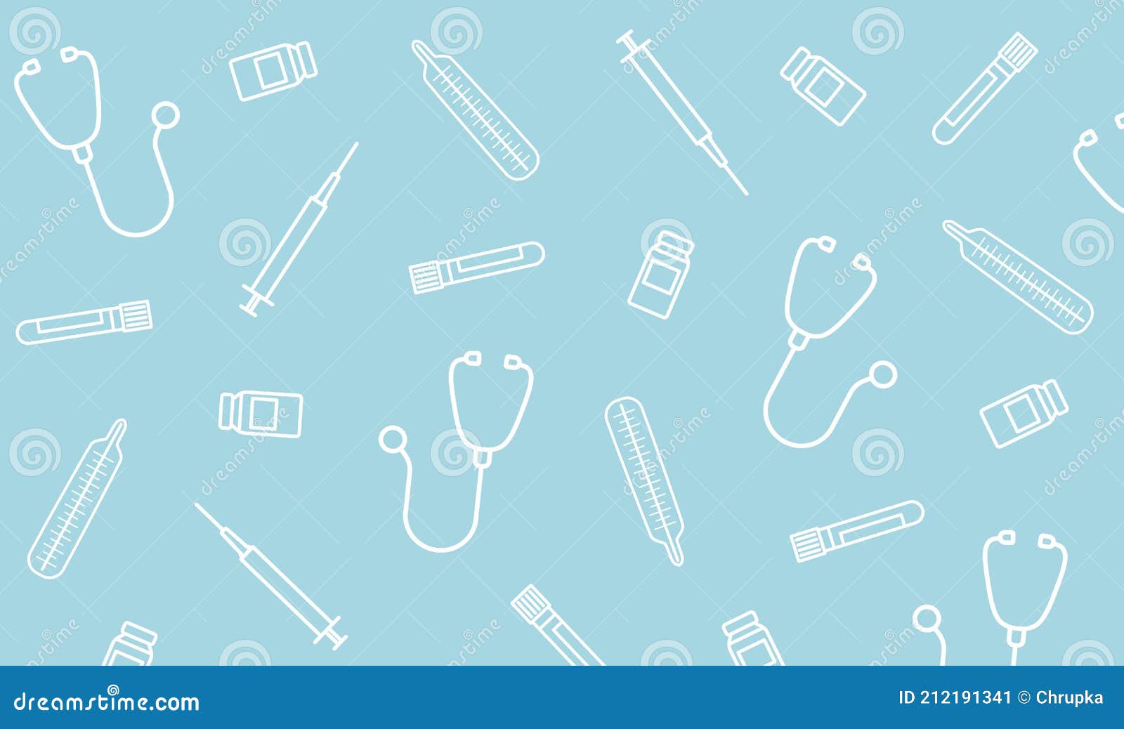 Medical icons pattern stock vector. Illustration of pattern - 212191341