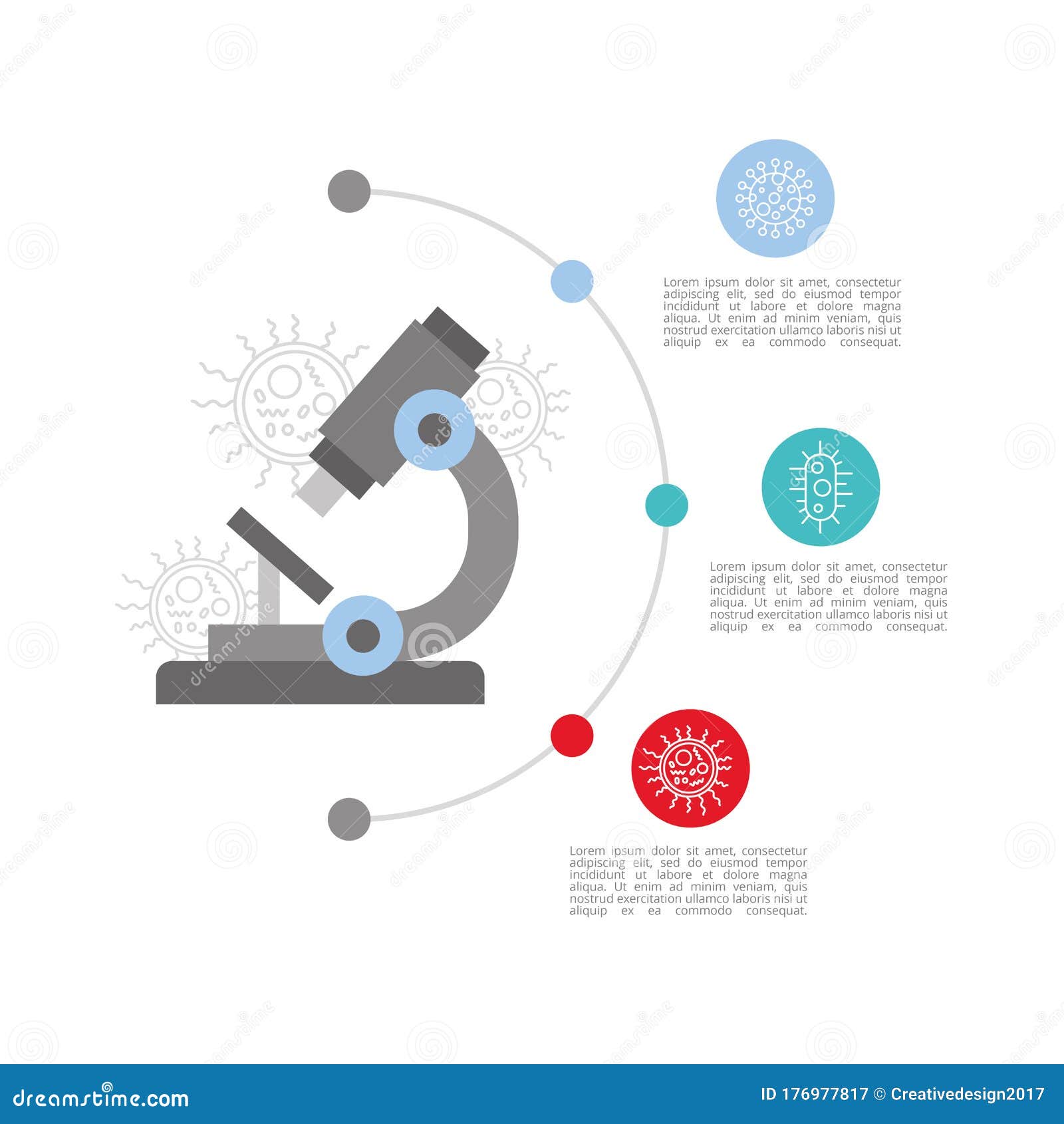 Medical Infographic. Vector Stock Vector - Illustration of collection ...