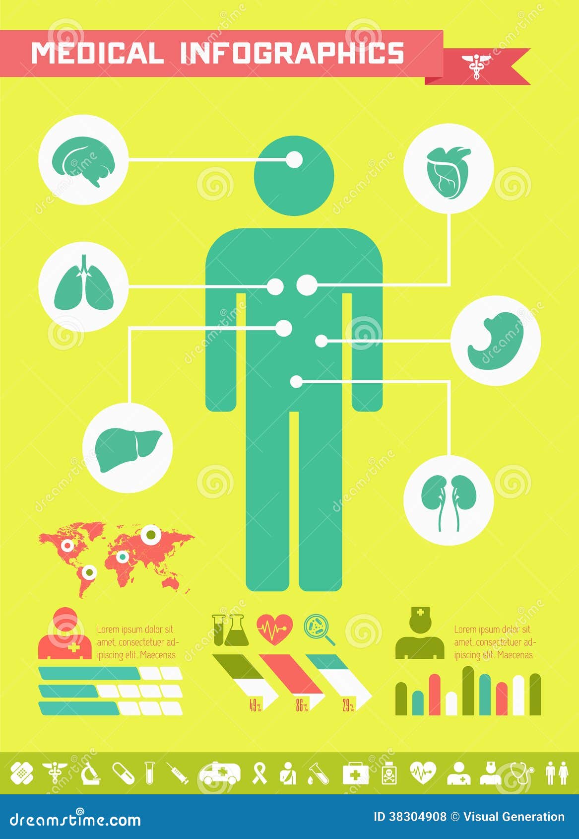 Infographic medical template - accuqery