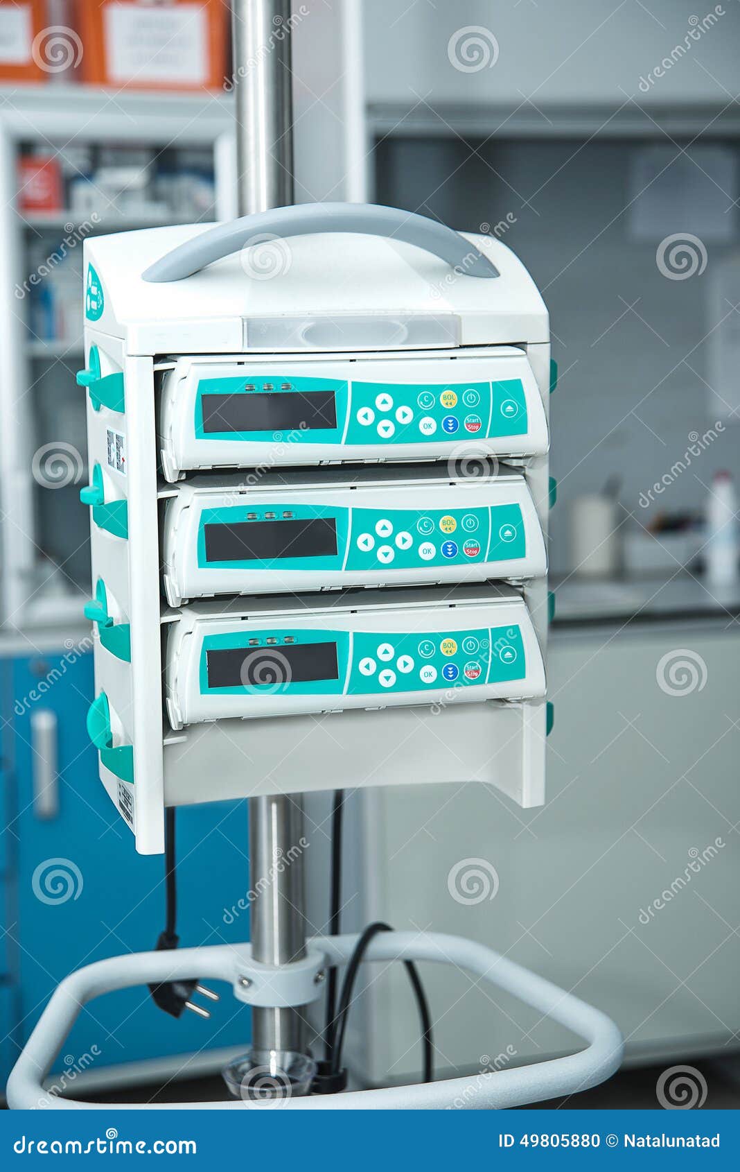 Medical Infusion Pump stock photo. Image of syringe, drip - 49805880