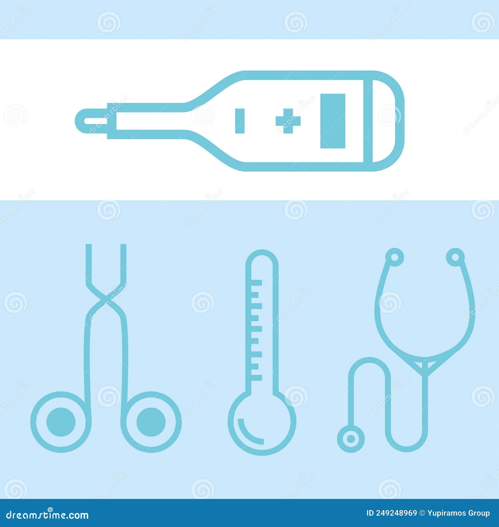 Medical instrument icons stock vector. Illustration of icon - 249248969
